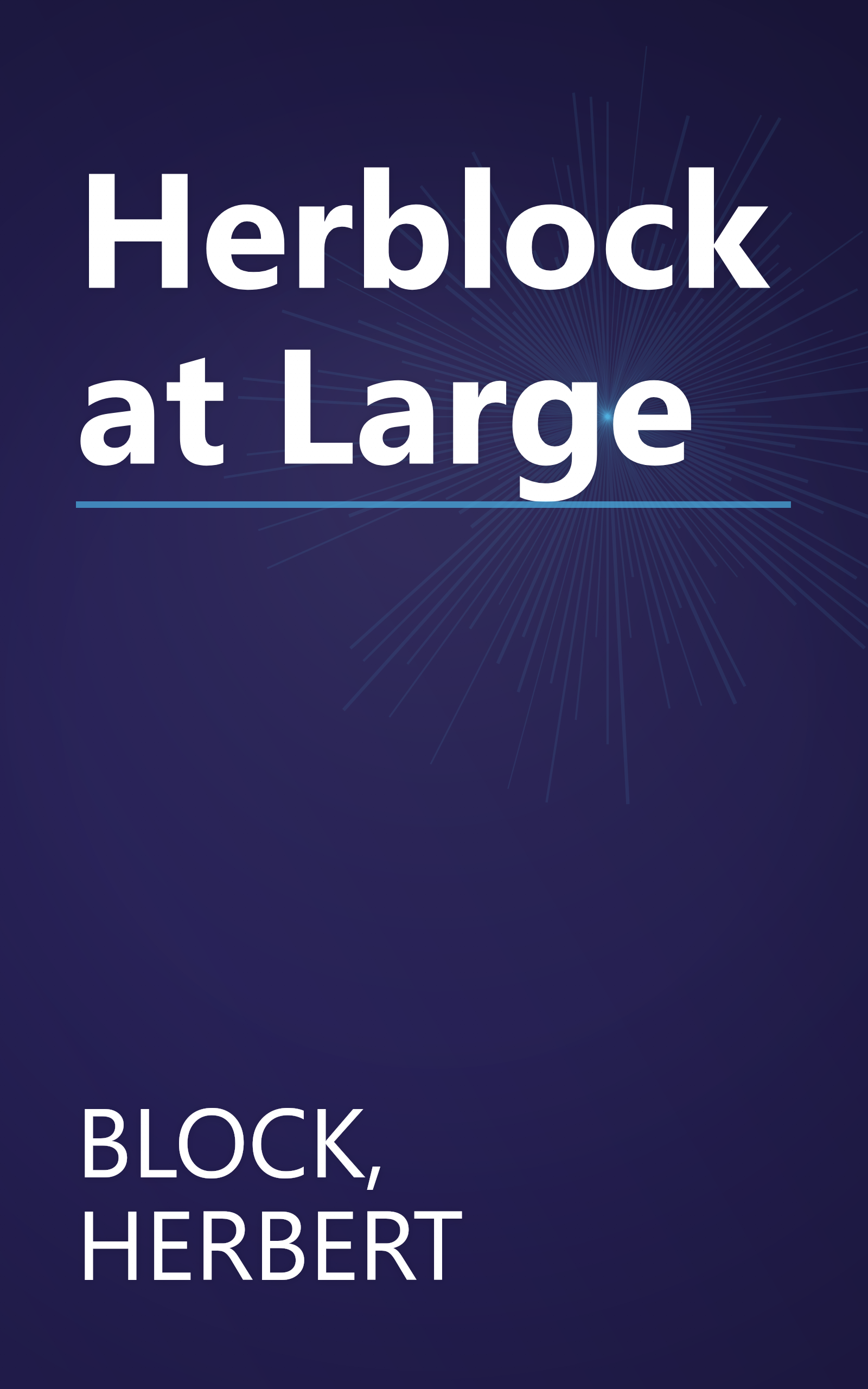 Herblock at Large book cover