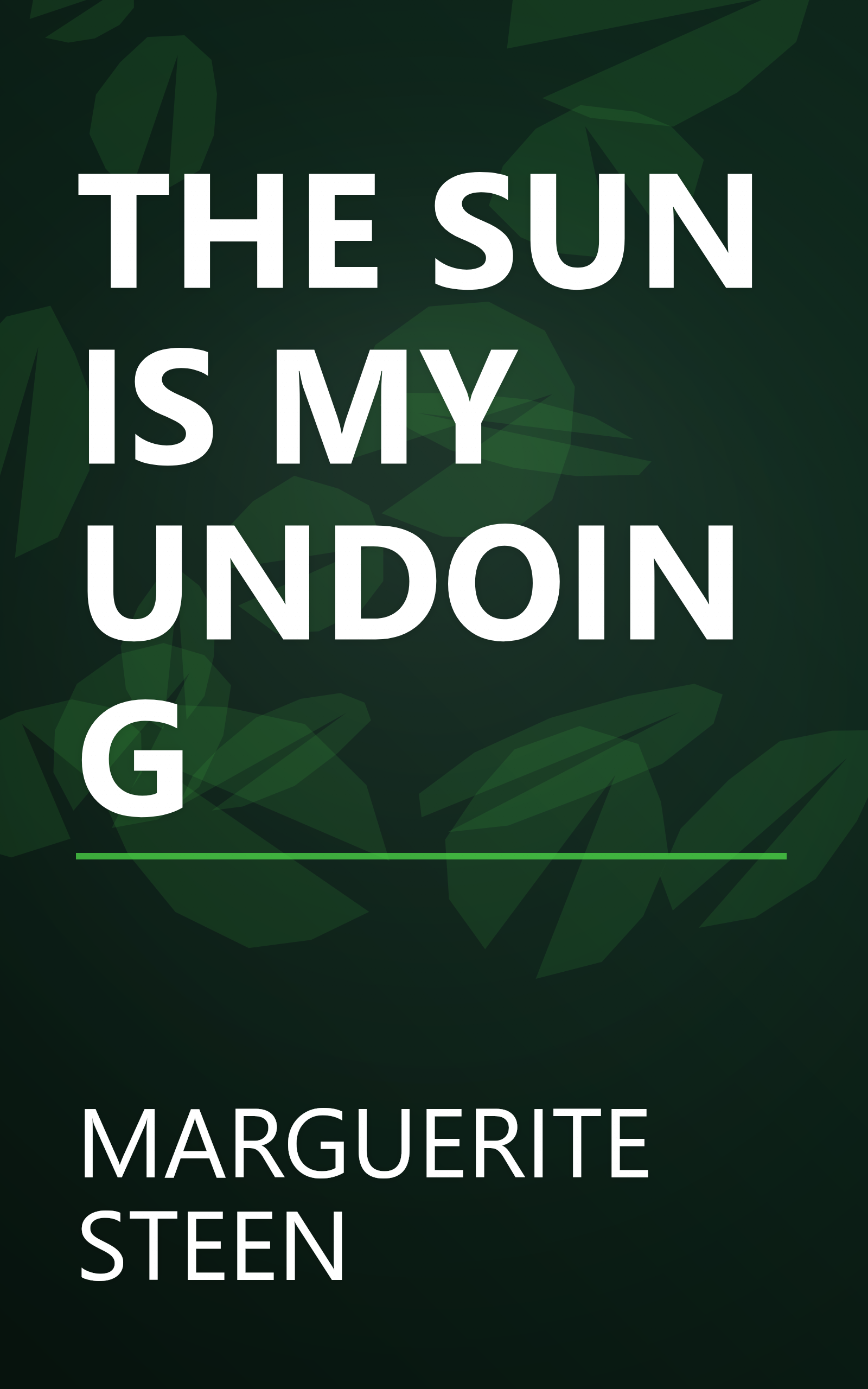 THE SUN IS MY UNDOING book cover