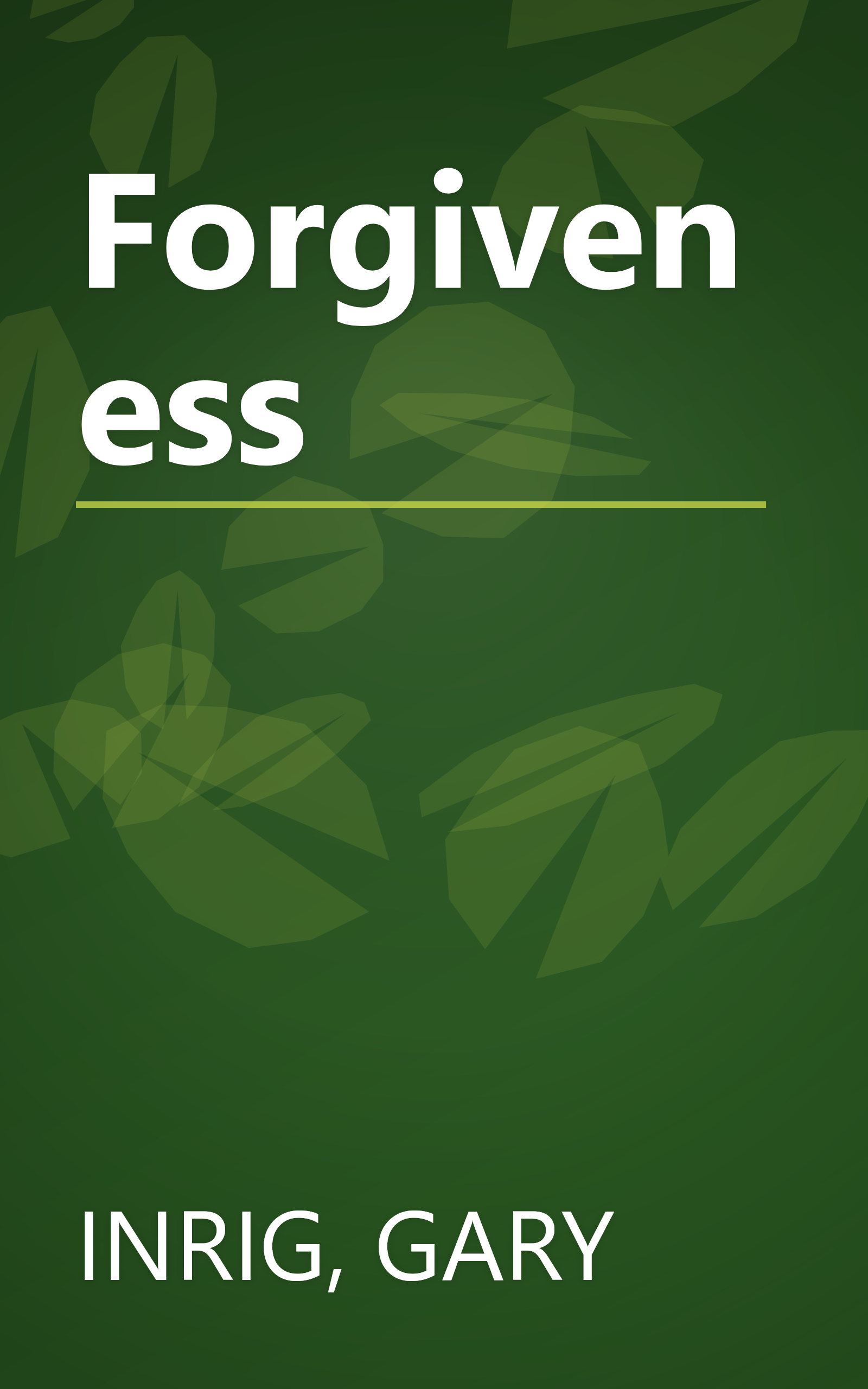 Forgiveness book cover