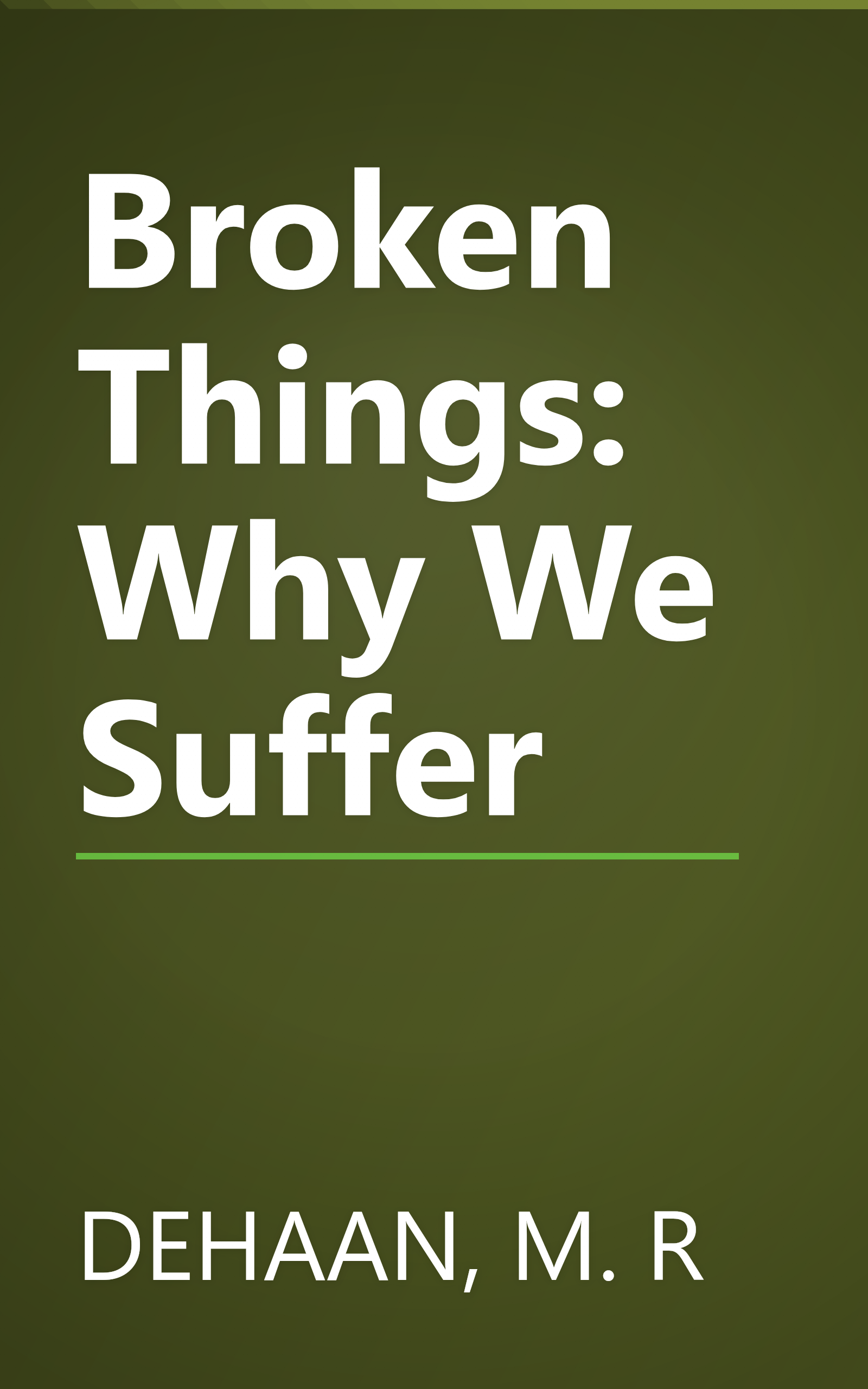 Broken Things: Why We Suffer book cover