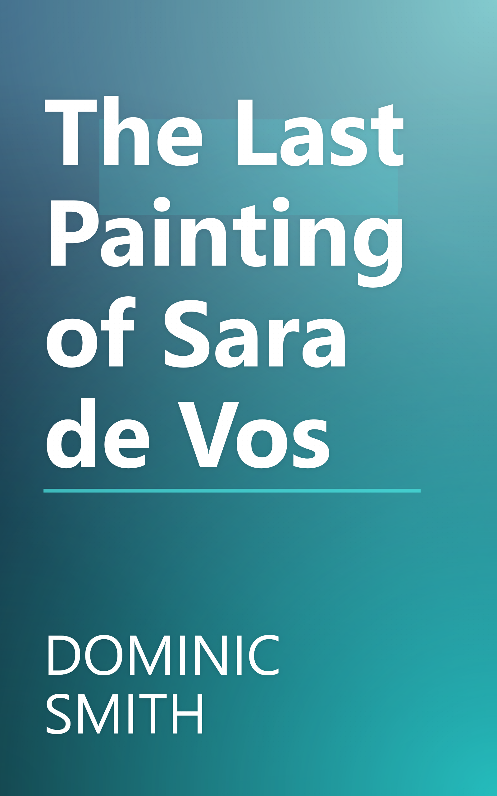The Last Painting of Sara de Vos book cover