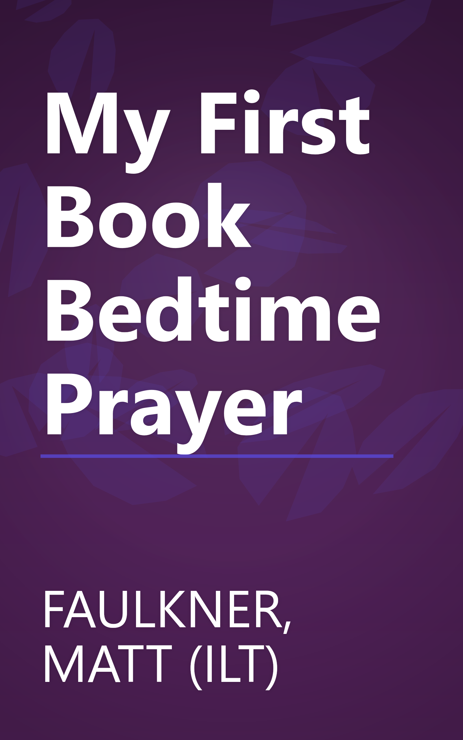 My First Book Bedtime Prayer book cover
