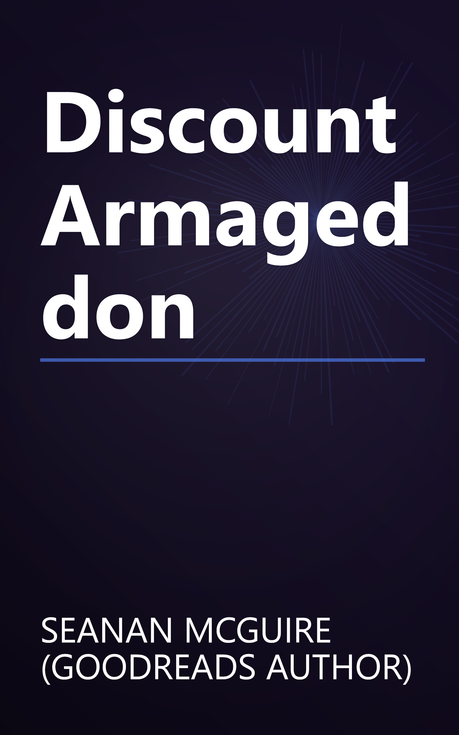Discount Armageddon book cover