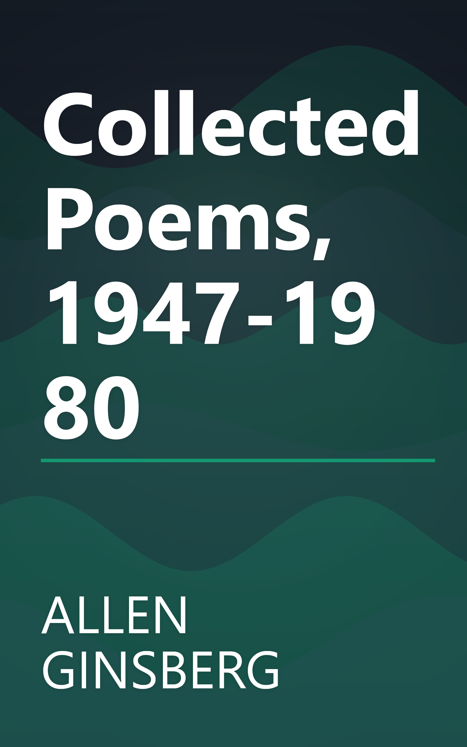 Collected Poems, 1947-1980 book cover