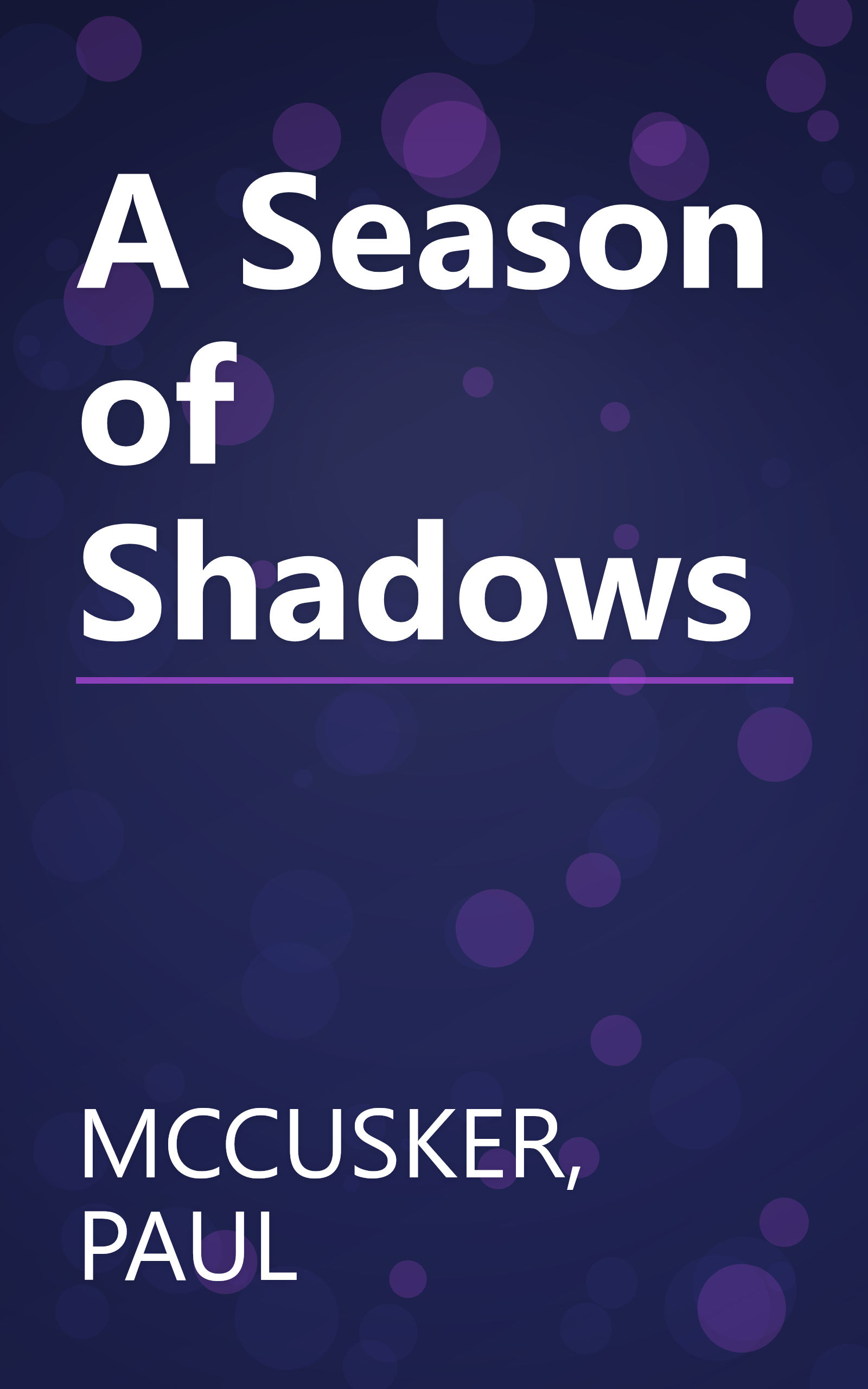 A Season of Shadows book cover