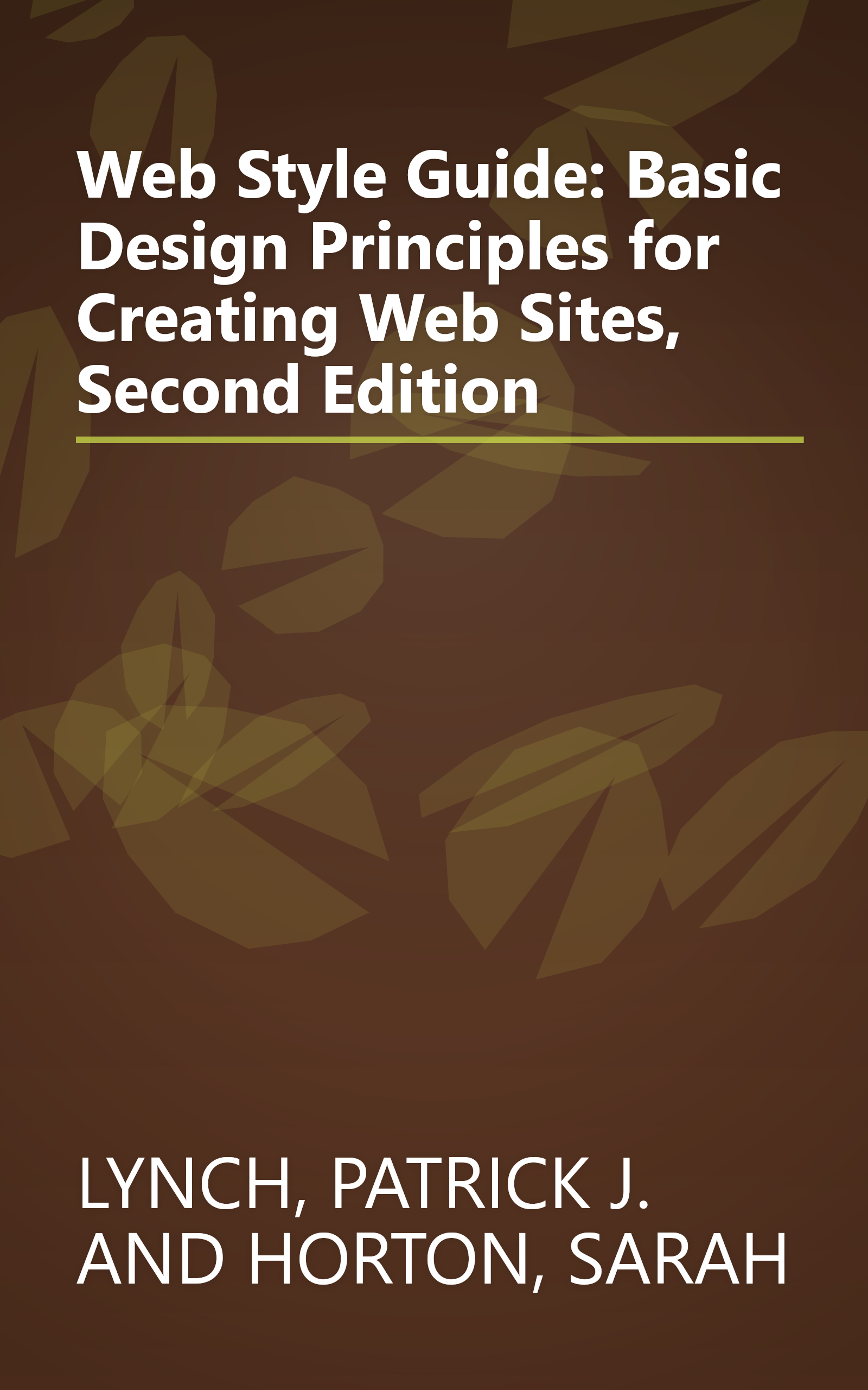 Web Style Guide: Basic Design Principles for Creating Web Sites, Second Edition book cover