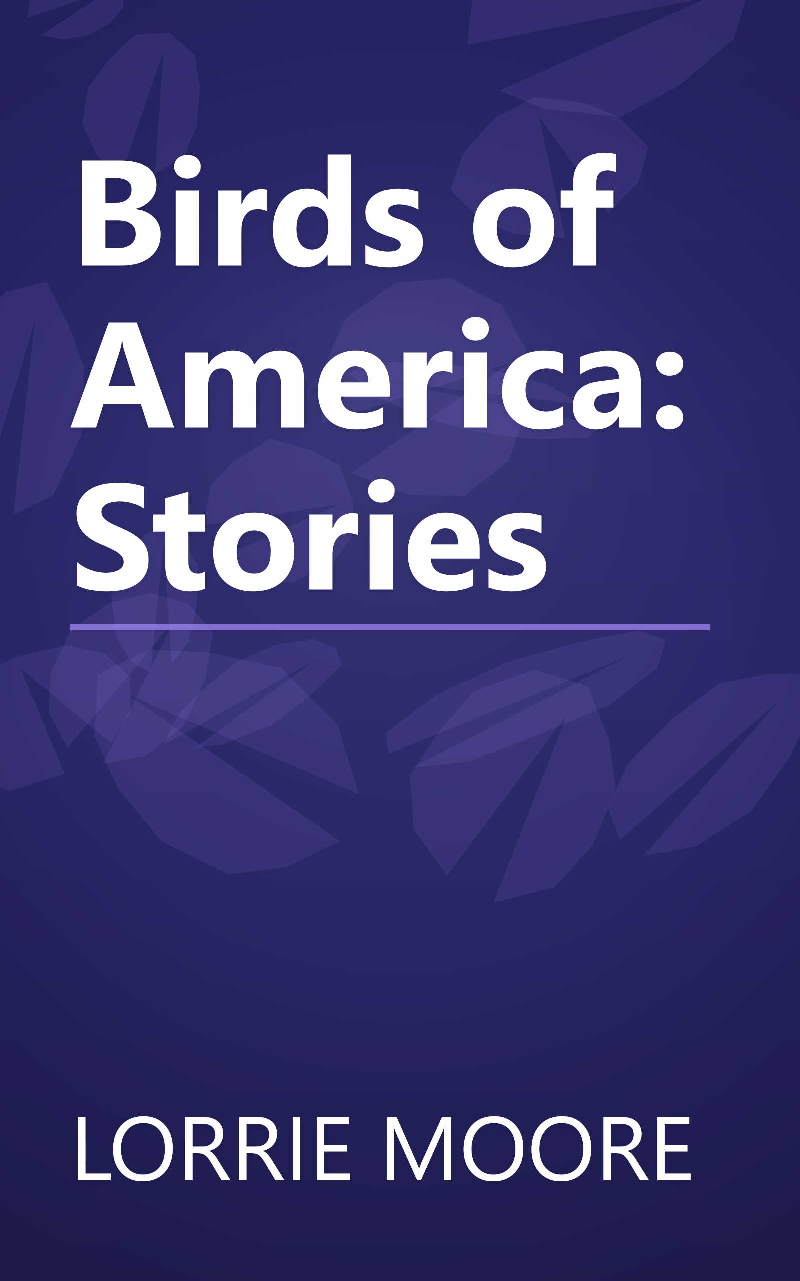 Birds of America: Stories book cover