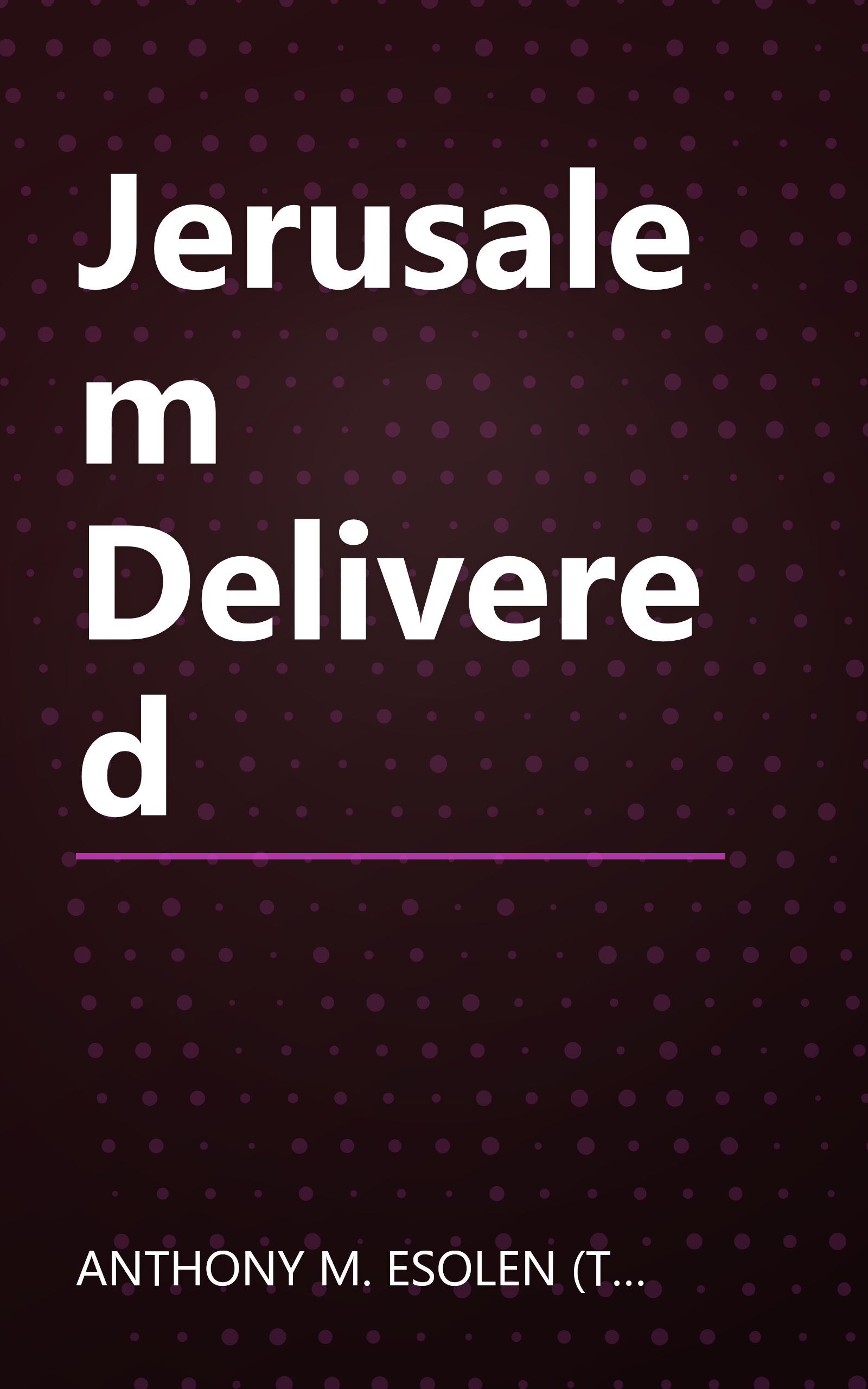 Jerusalem Delivered book cover