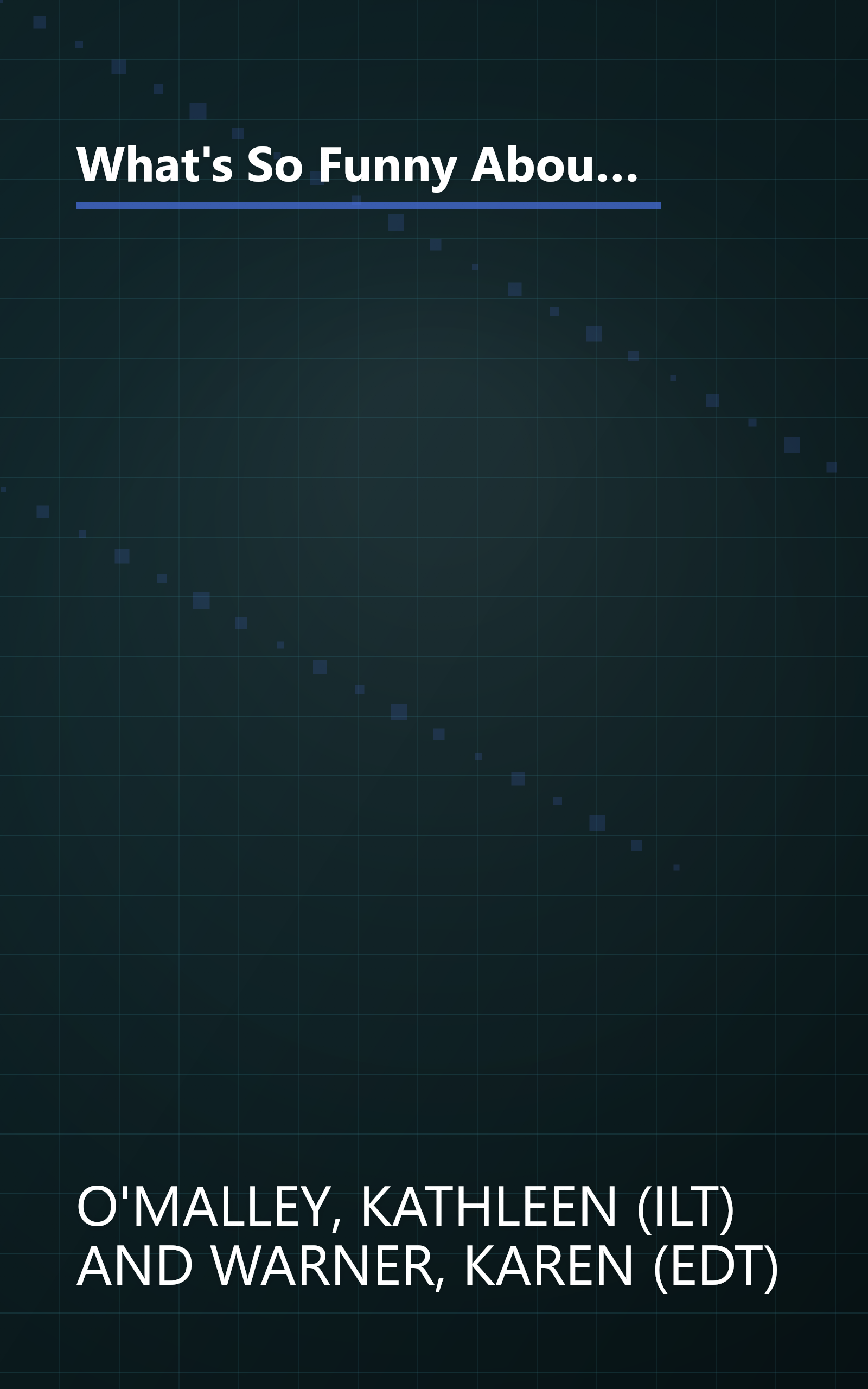 What's So Funny About Being Catholic?: An Uproarious Collection of Blasphemous Facts, Unholy Jokes, Irreverent Folklore, and More book cover