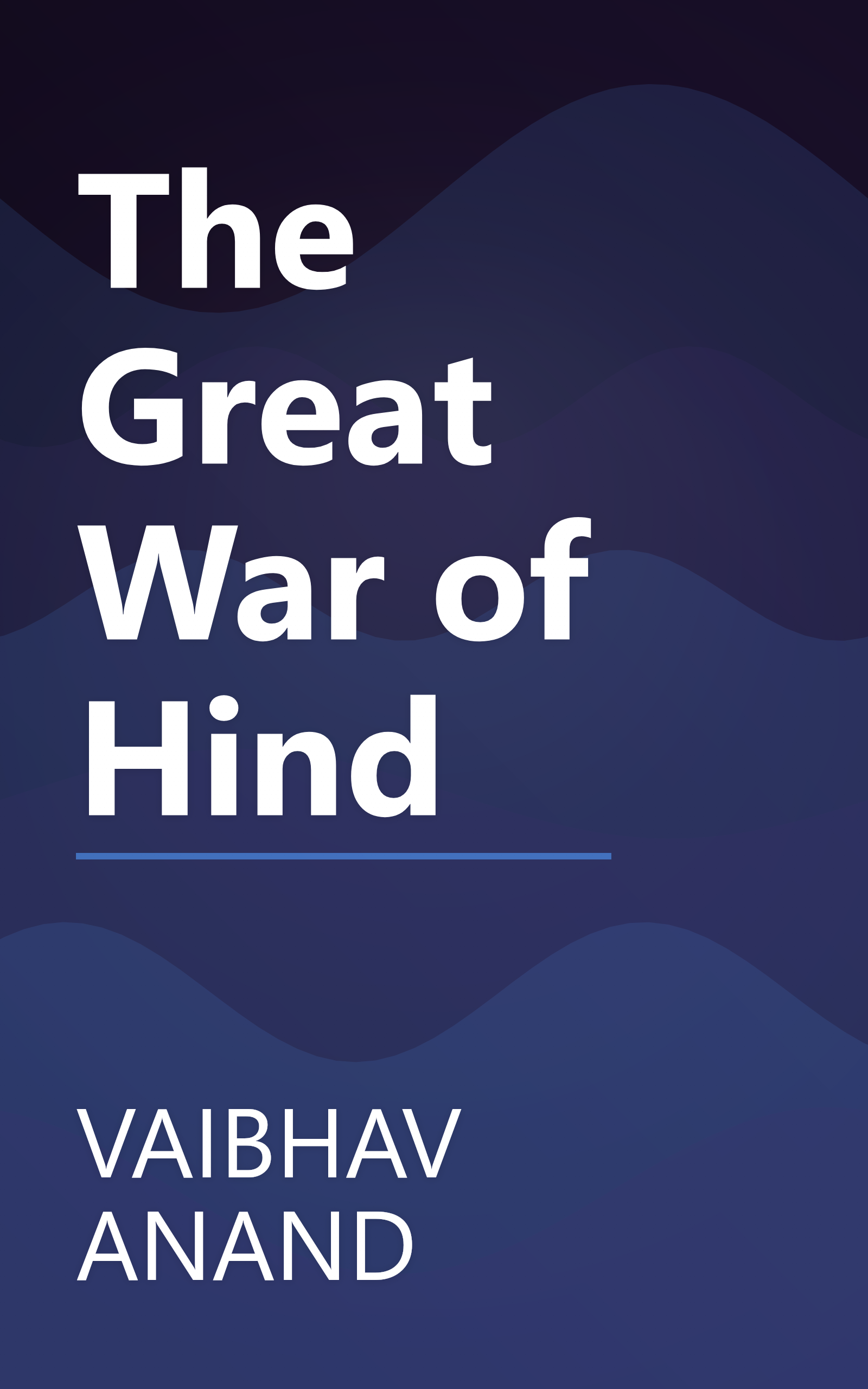 The Great War of Hind book cover