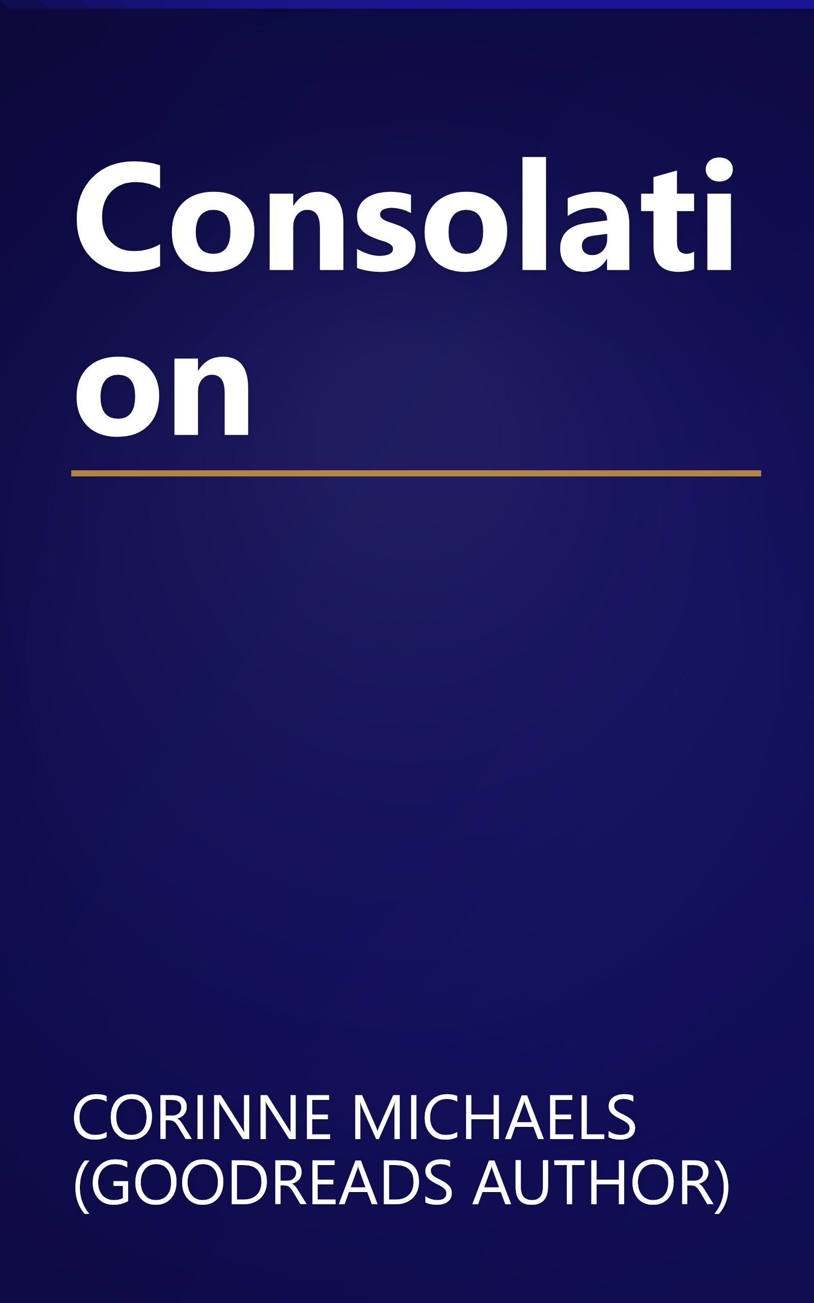 Consolation book cover