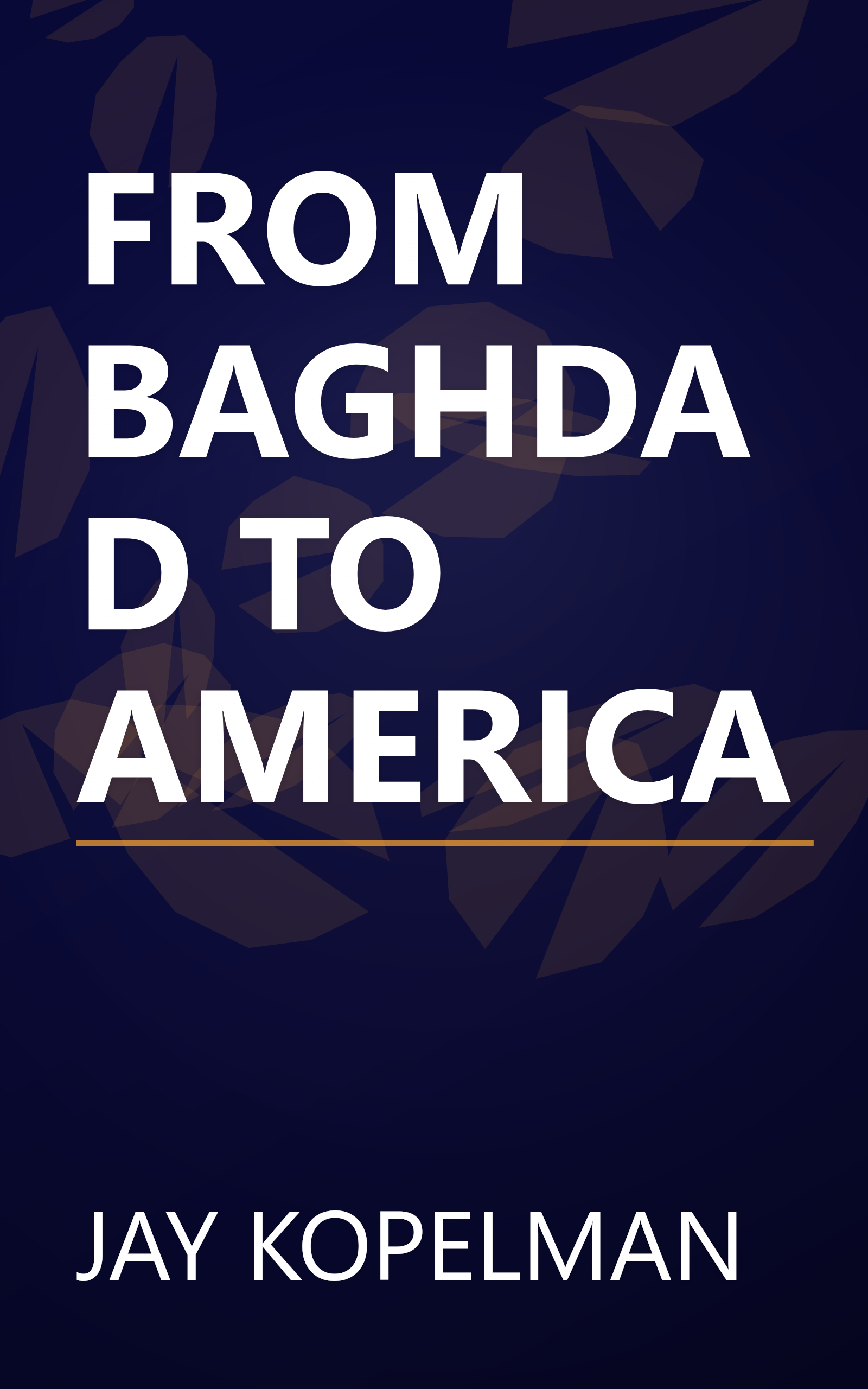 FROM BAGHDAD TO AMERICA book cover