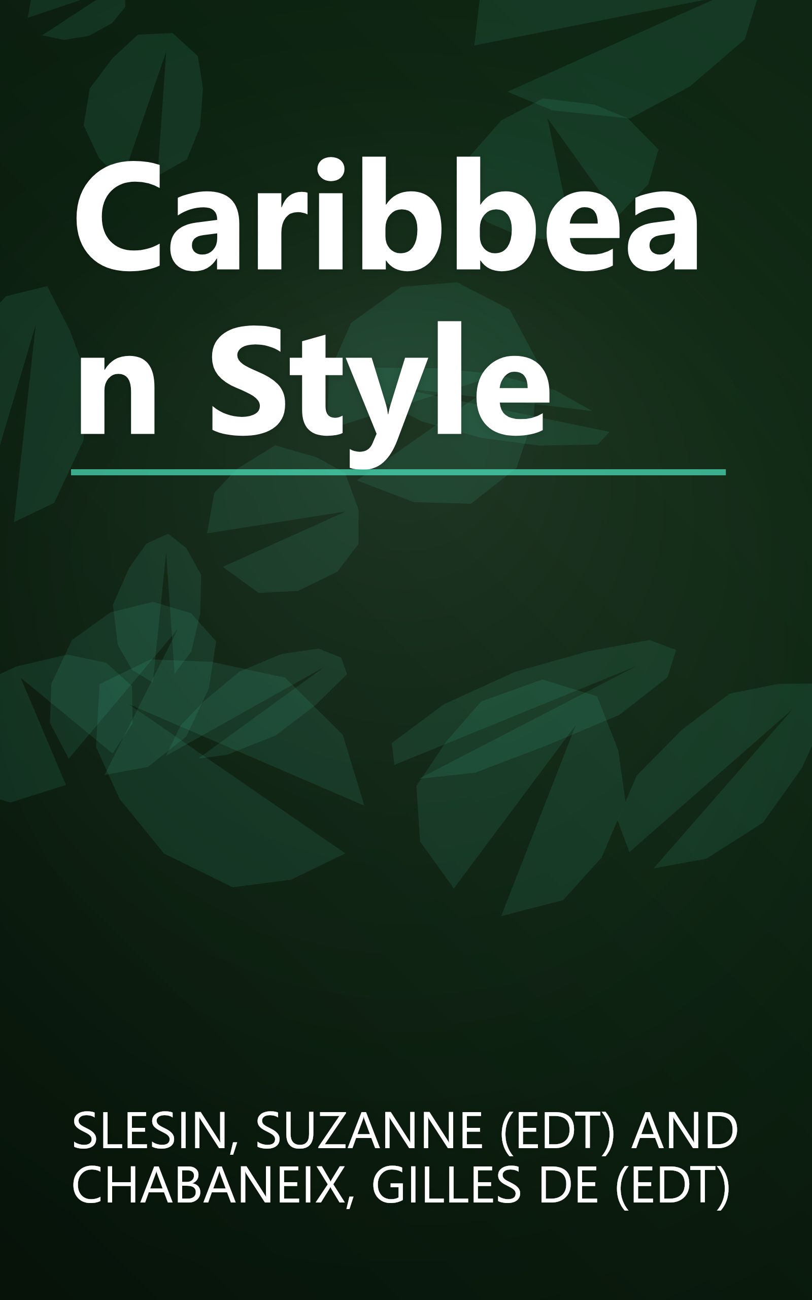 Caribbean Style book cover
