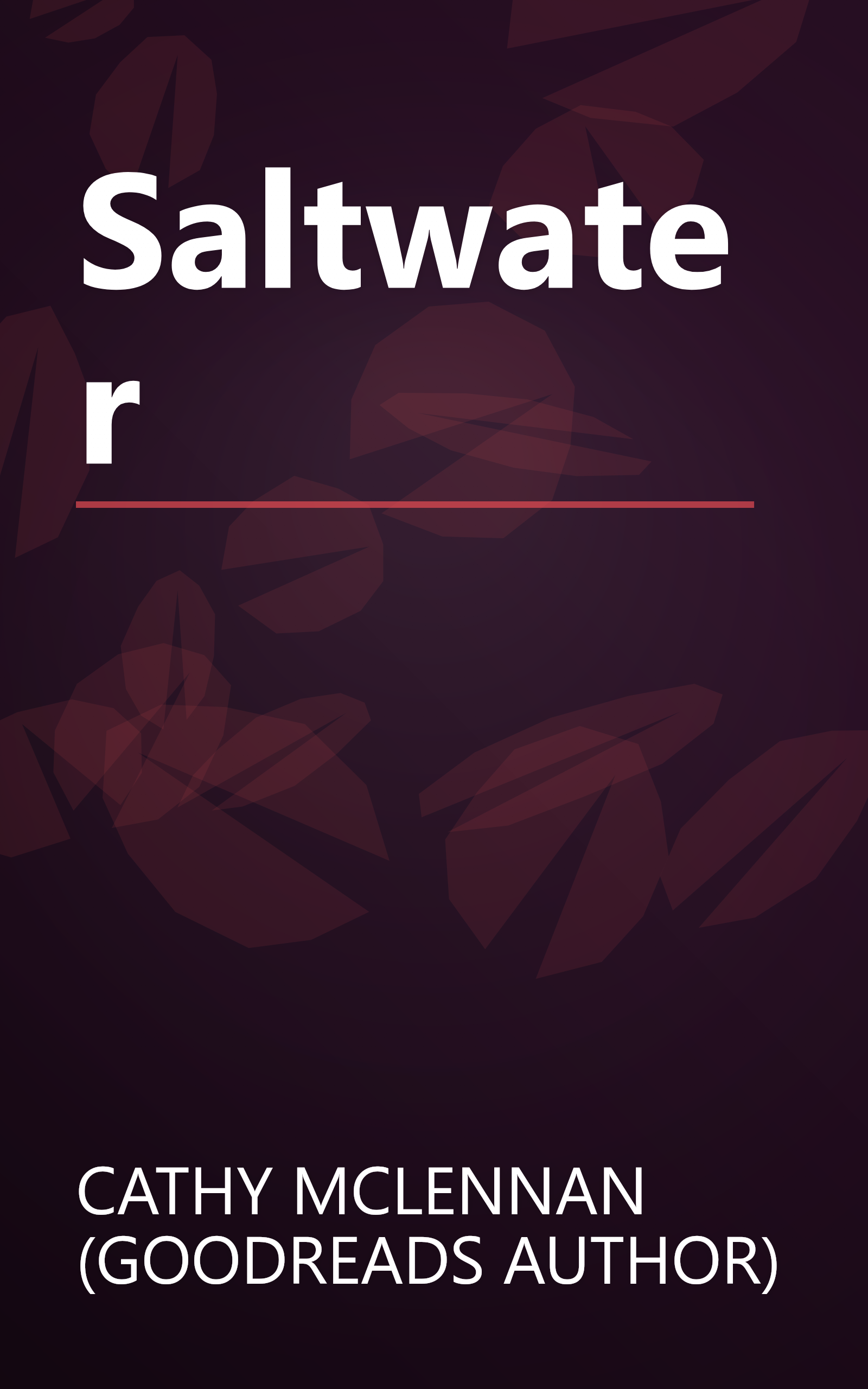 Saltwater book cover