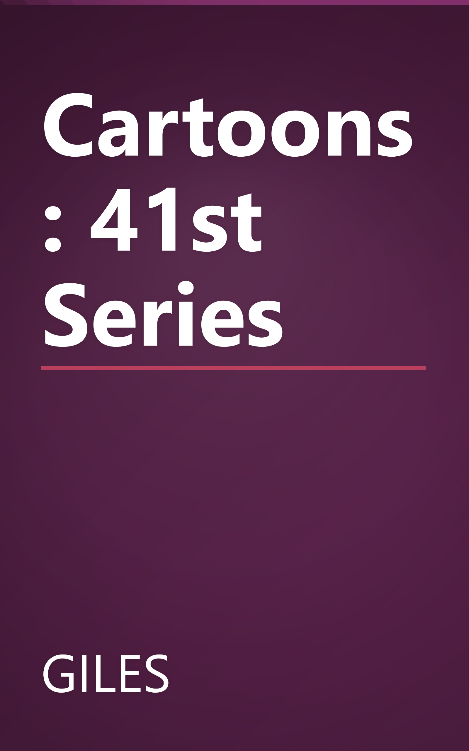 Cartoons: 41st Series book cover