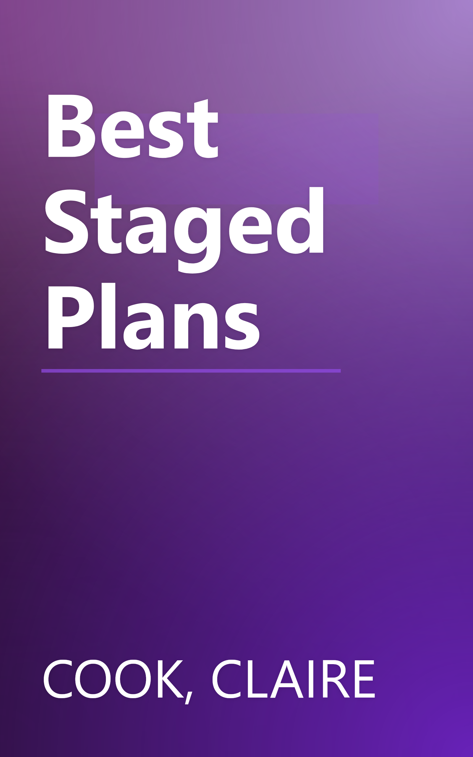 Best Staged Plans book cover