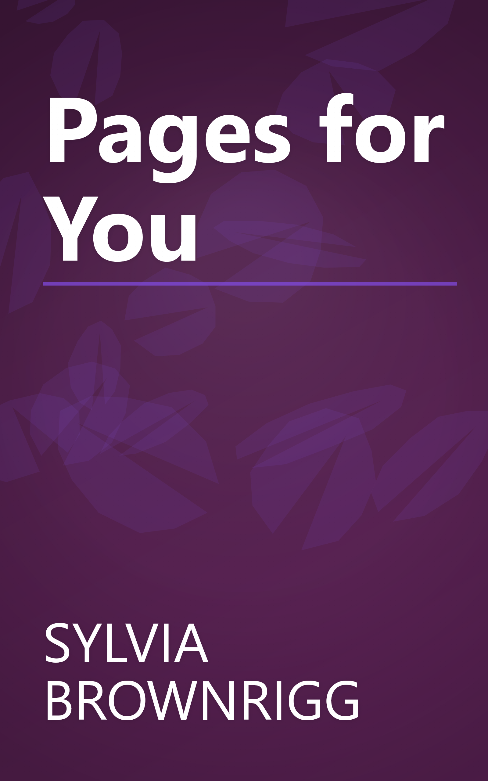 Pages for You book cover
