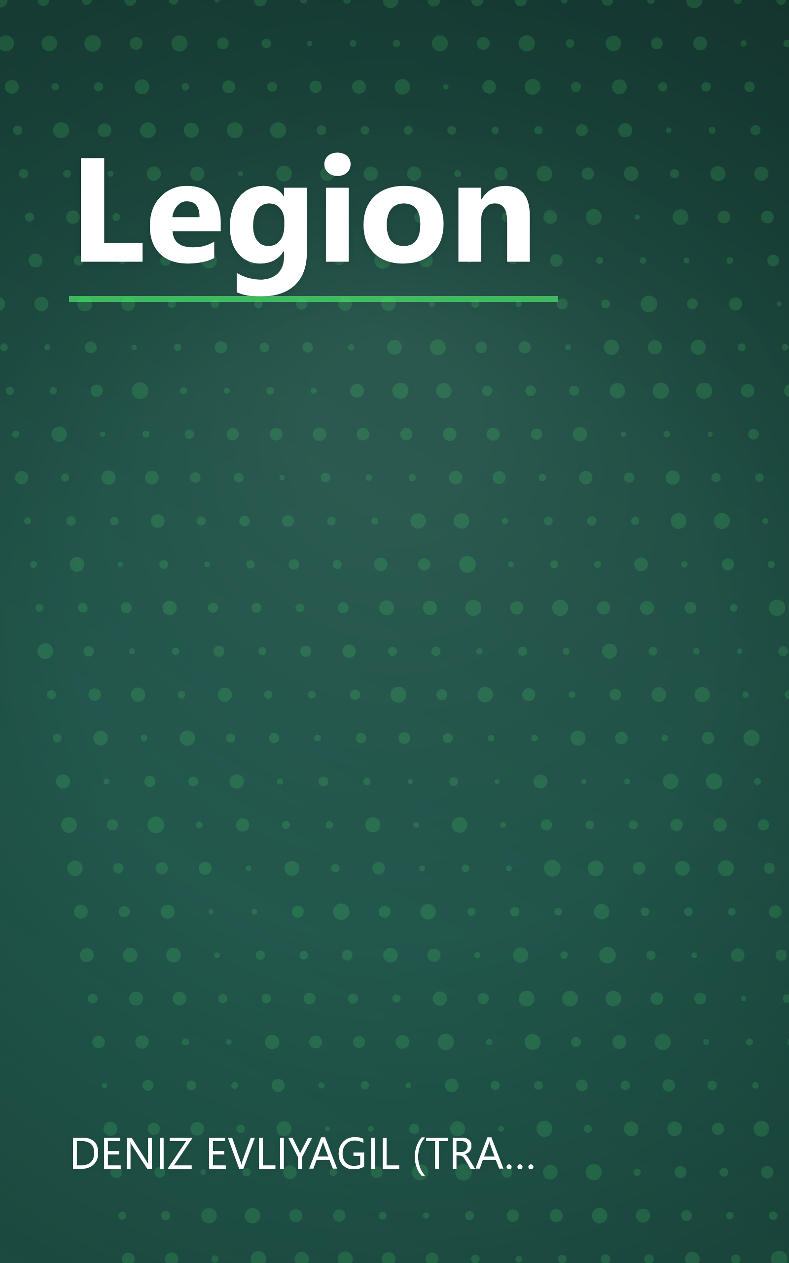 Legion book cover