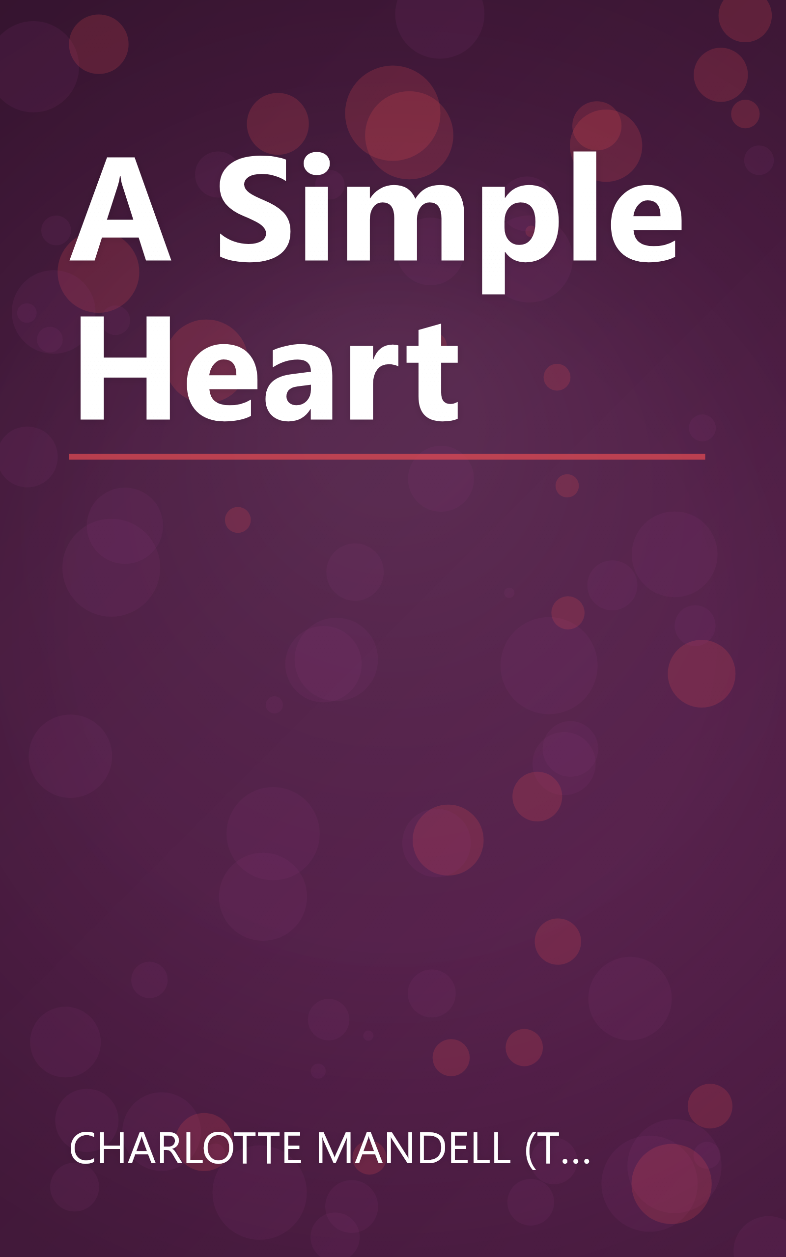 A Simple Heart book cover
