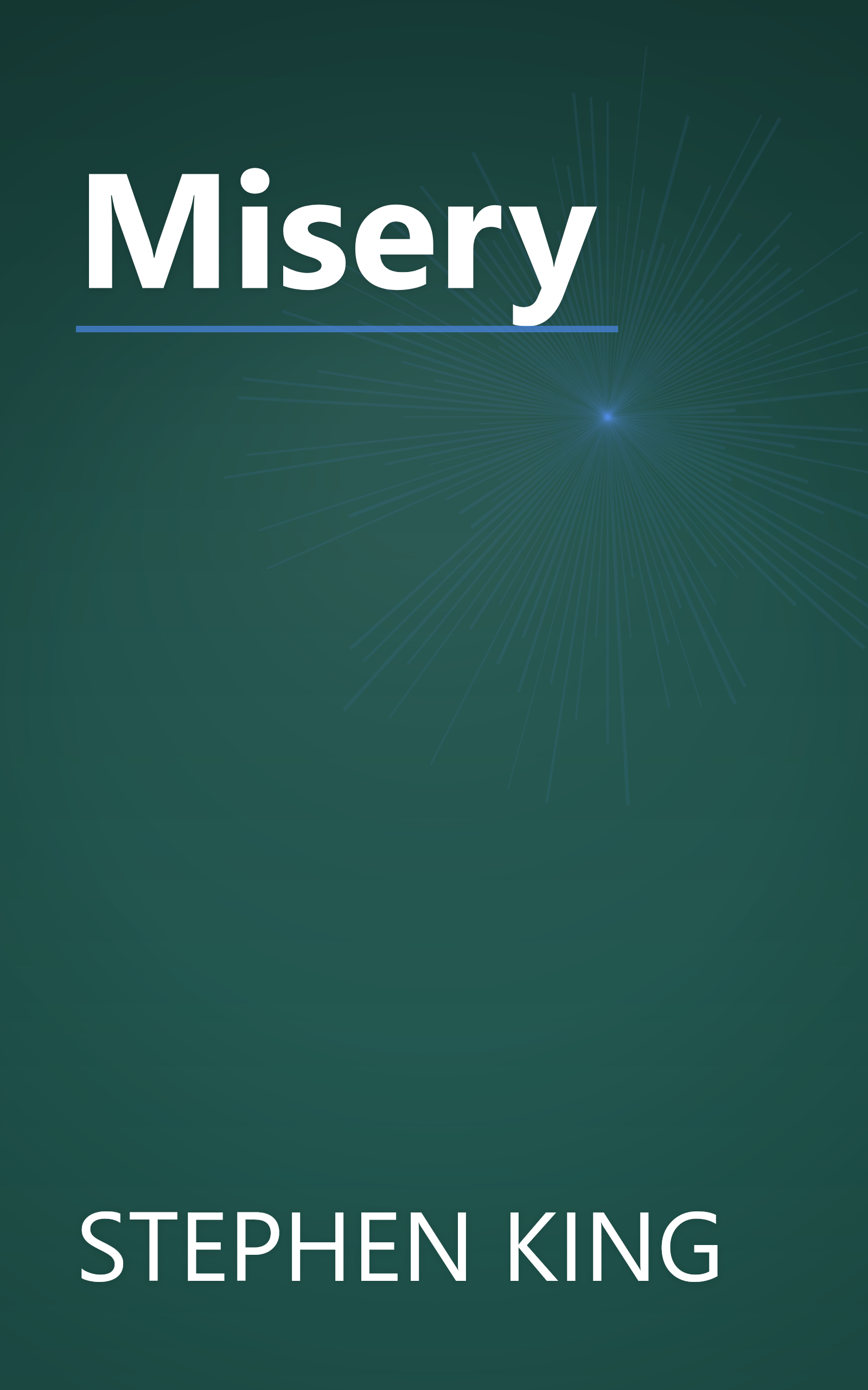 Misery book cover