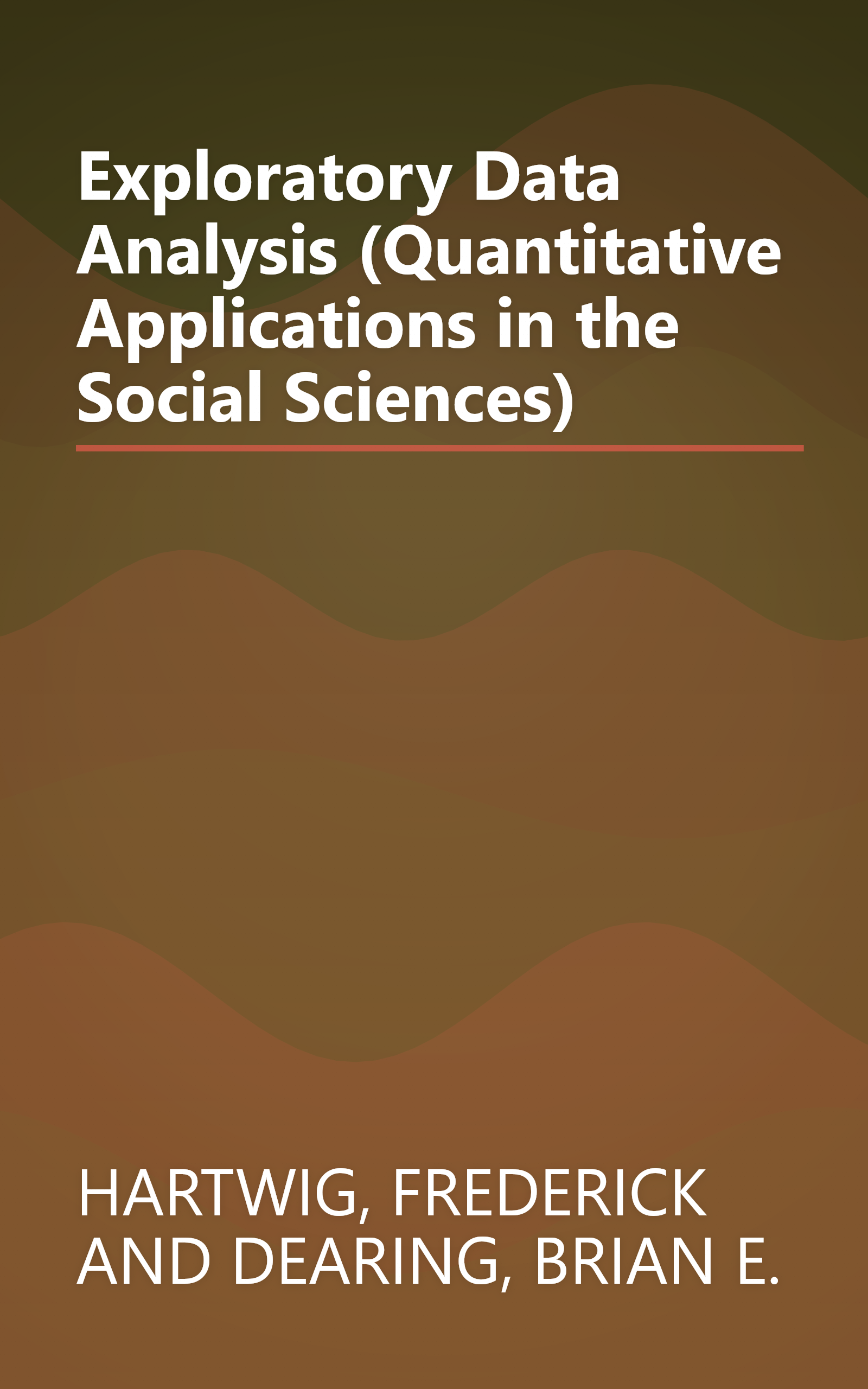 Exploratory Data Analysis (Quantitative Applications in the Social Sciences) book cover