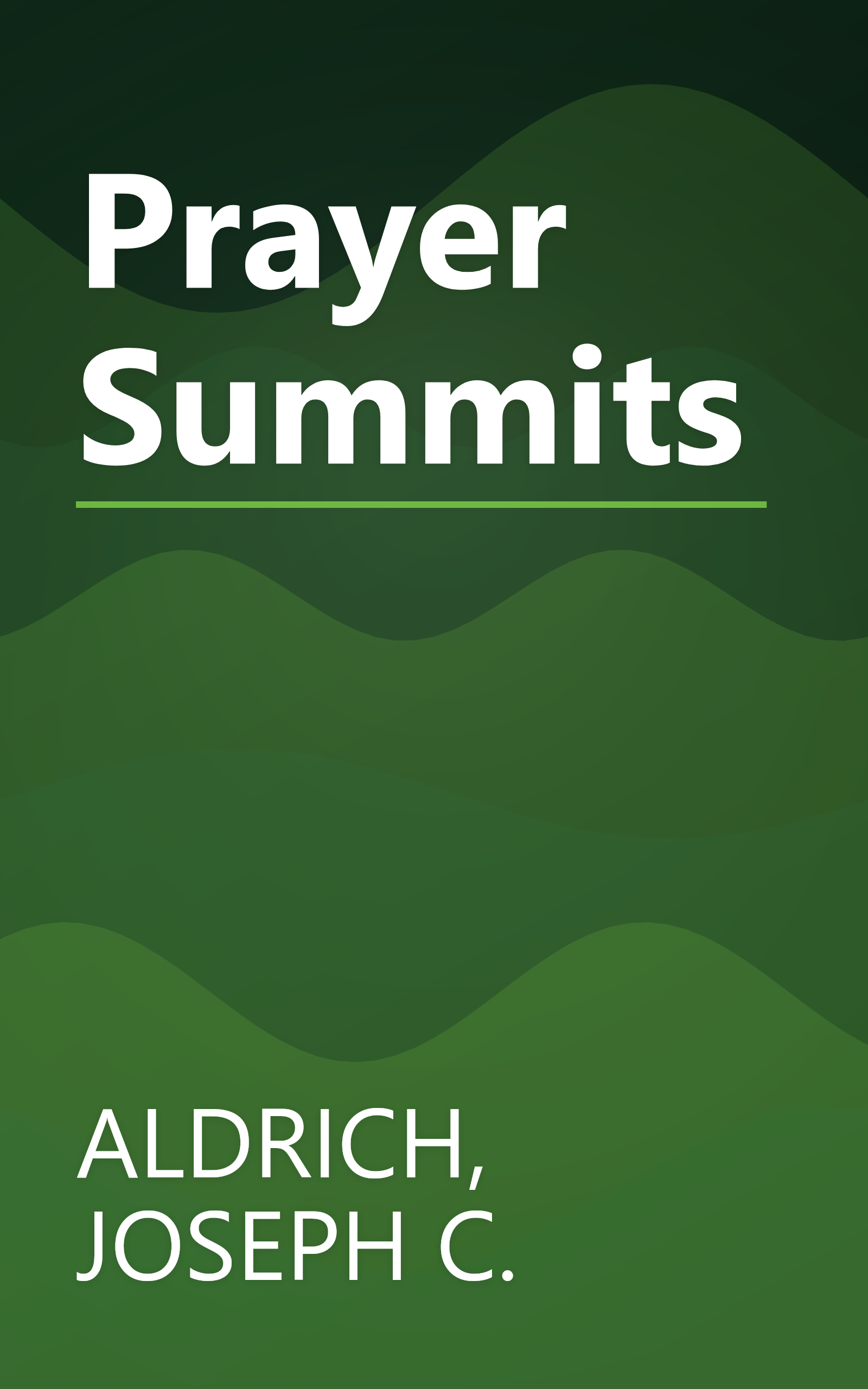Prayer Summits book cover