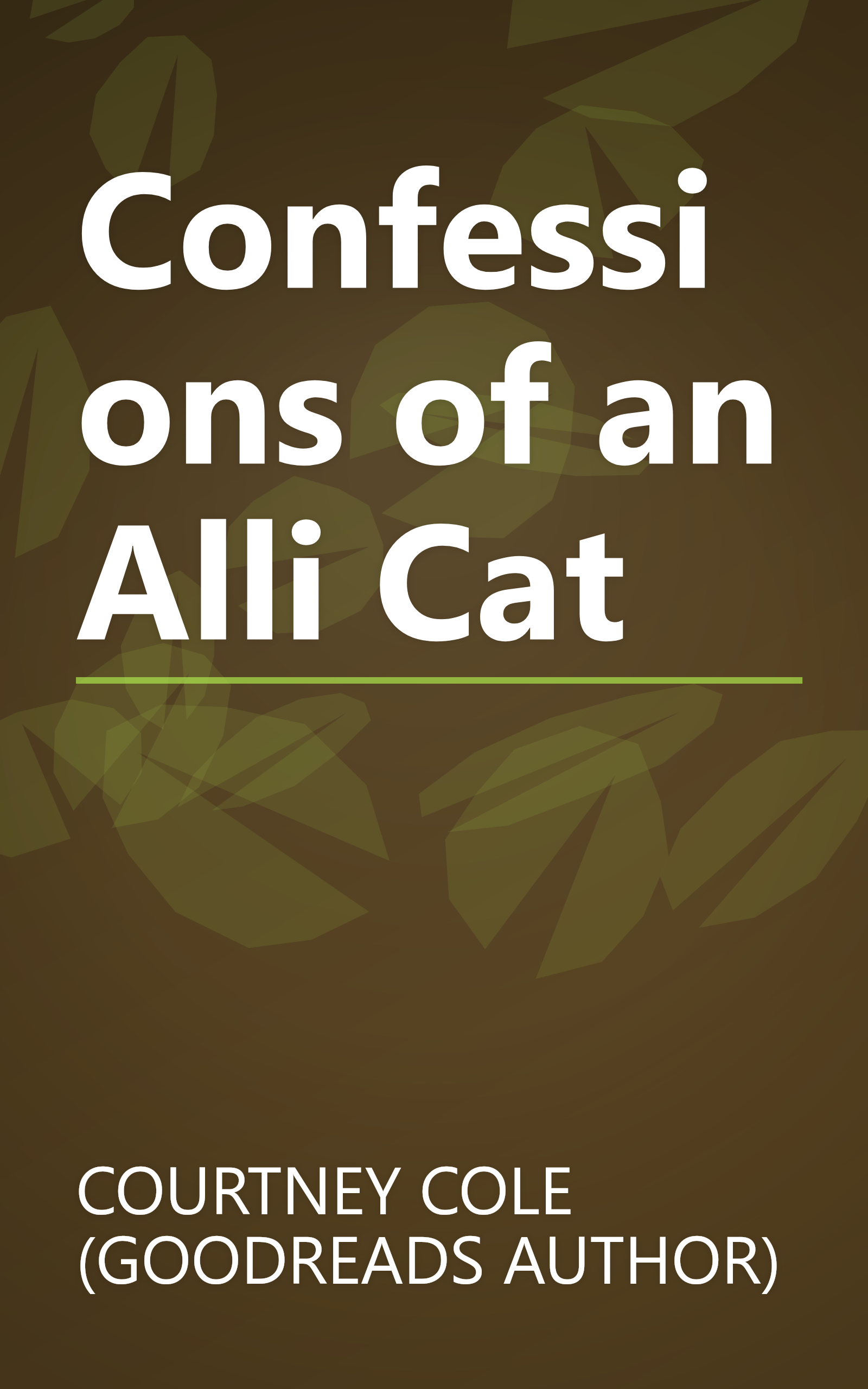 Confessions of an Alli Cat book cover