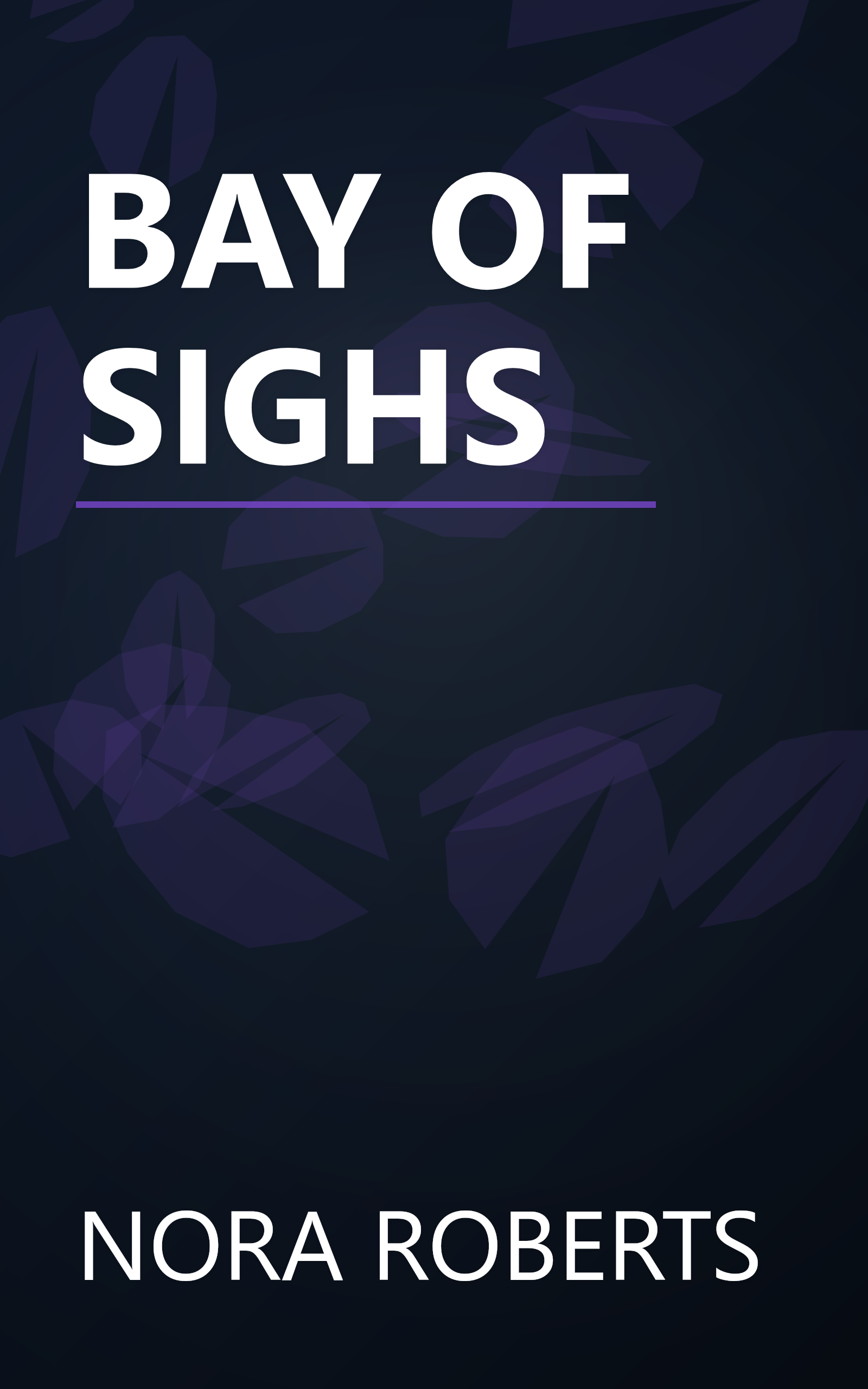 BAY OF SIGHS book cover