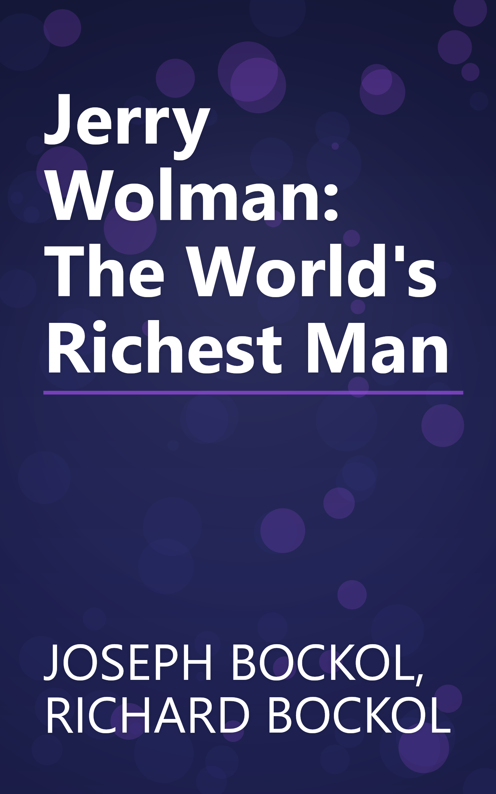 Jerry Wolman: The World's Richest Man book cover