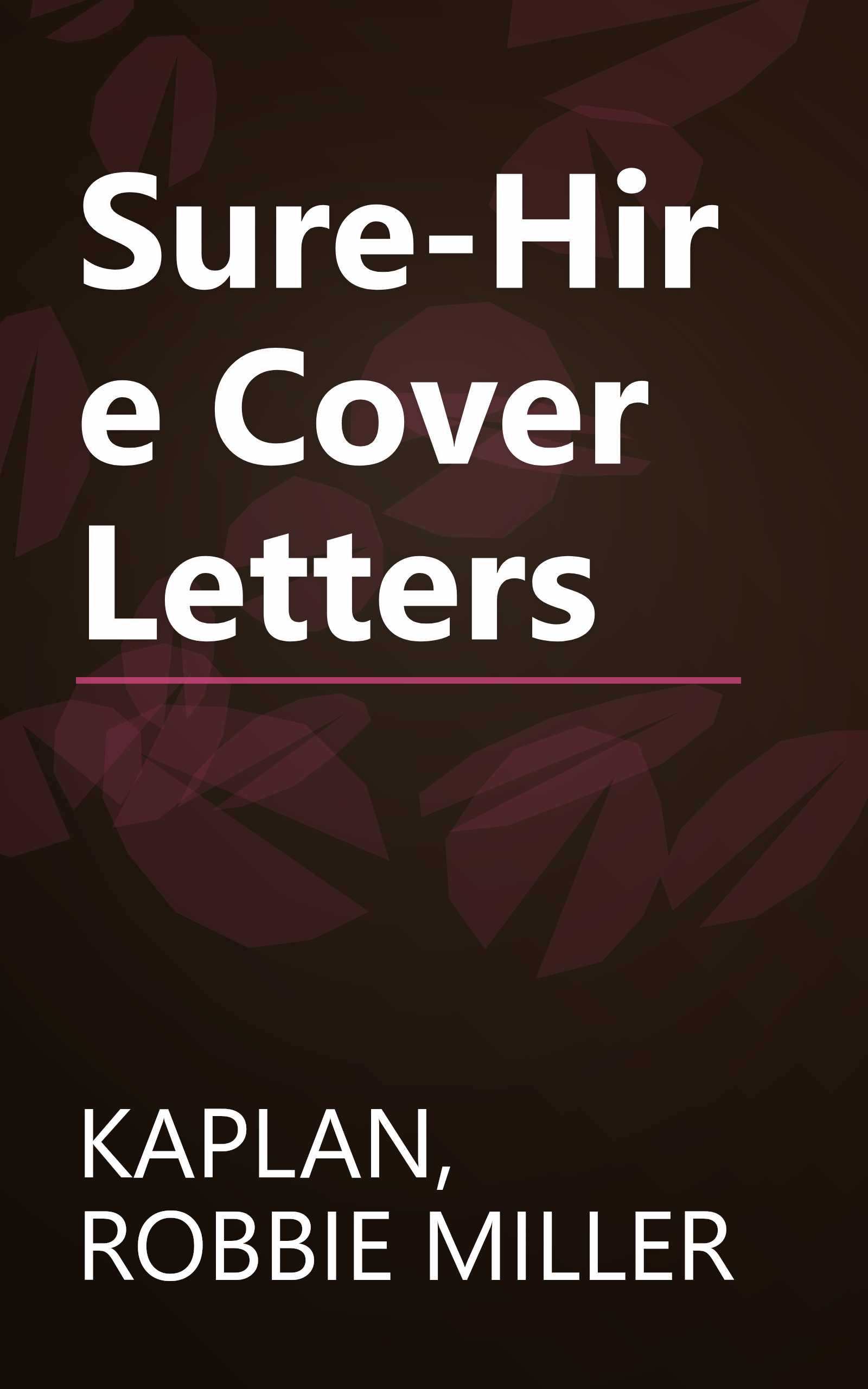 Sure-Hire Cover Letters book cover