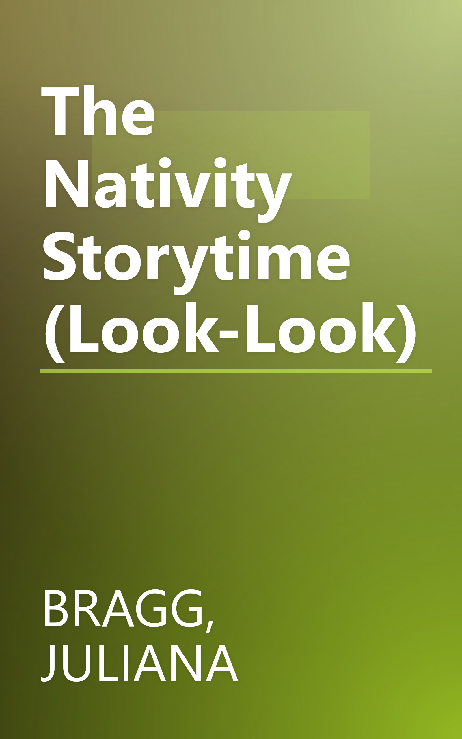 The Nativity Storytime (Look-Look) book cover