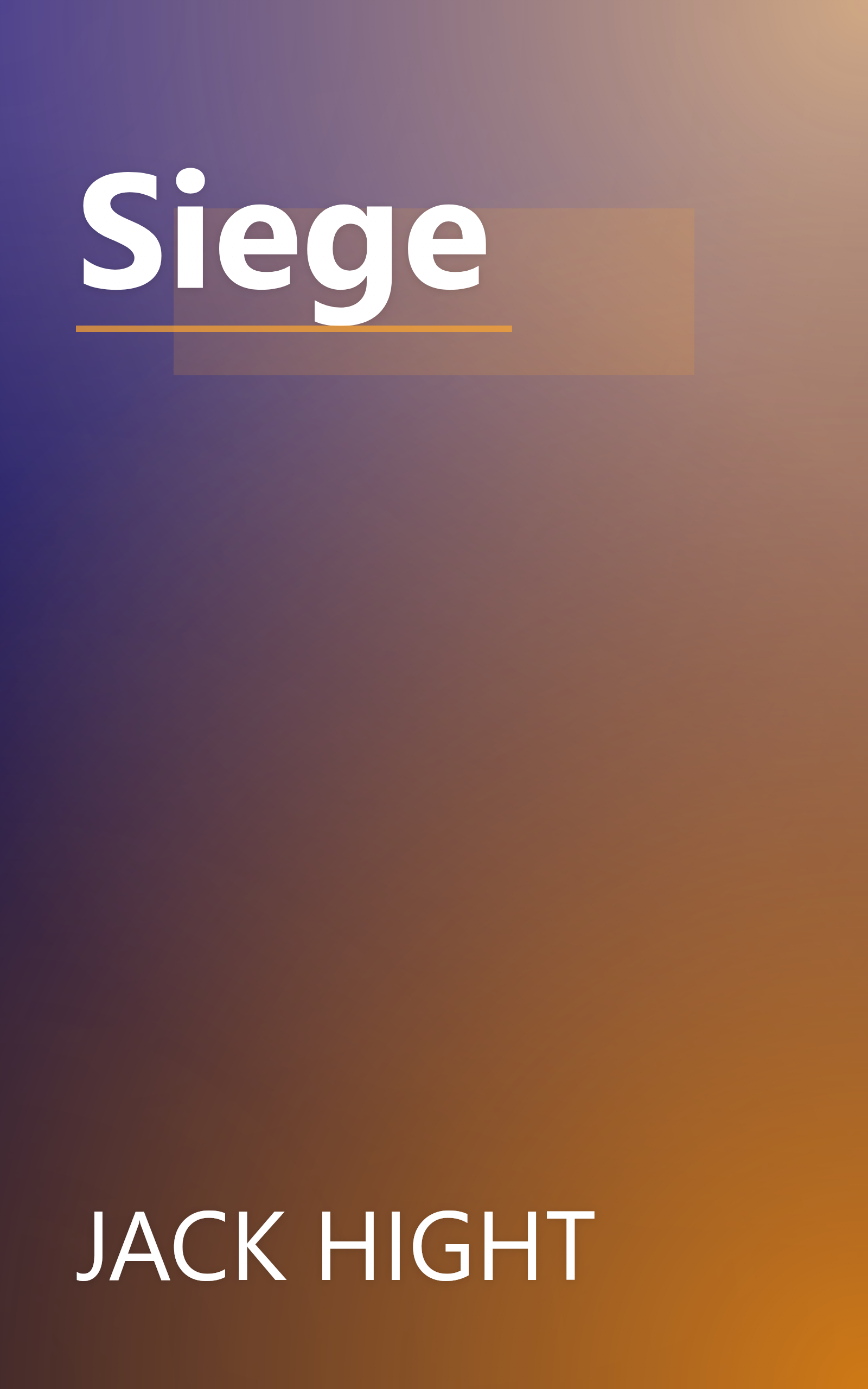 Siege book cover