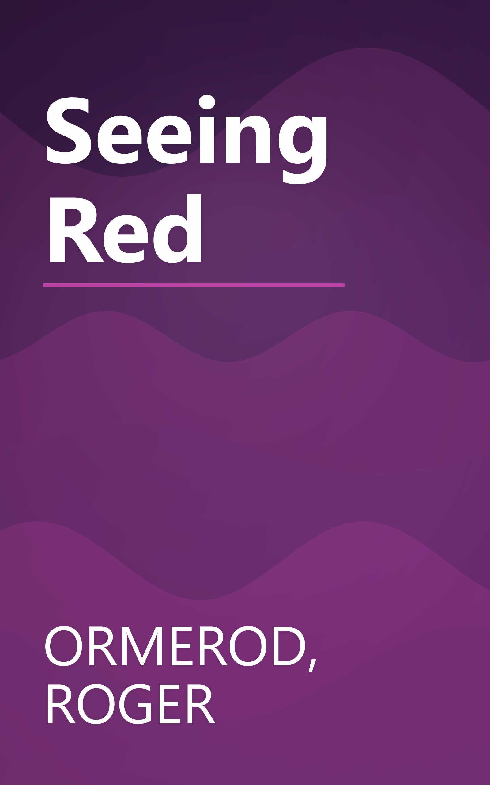 Seeing Red book cover