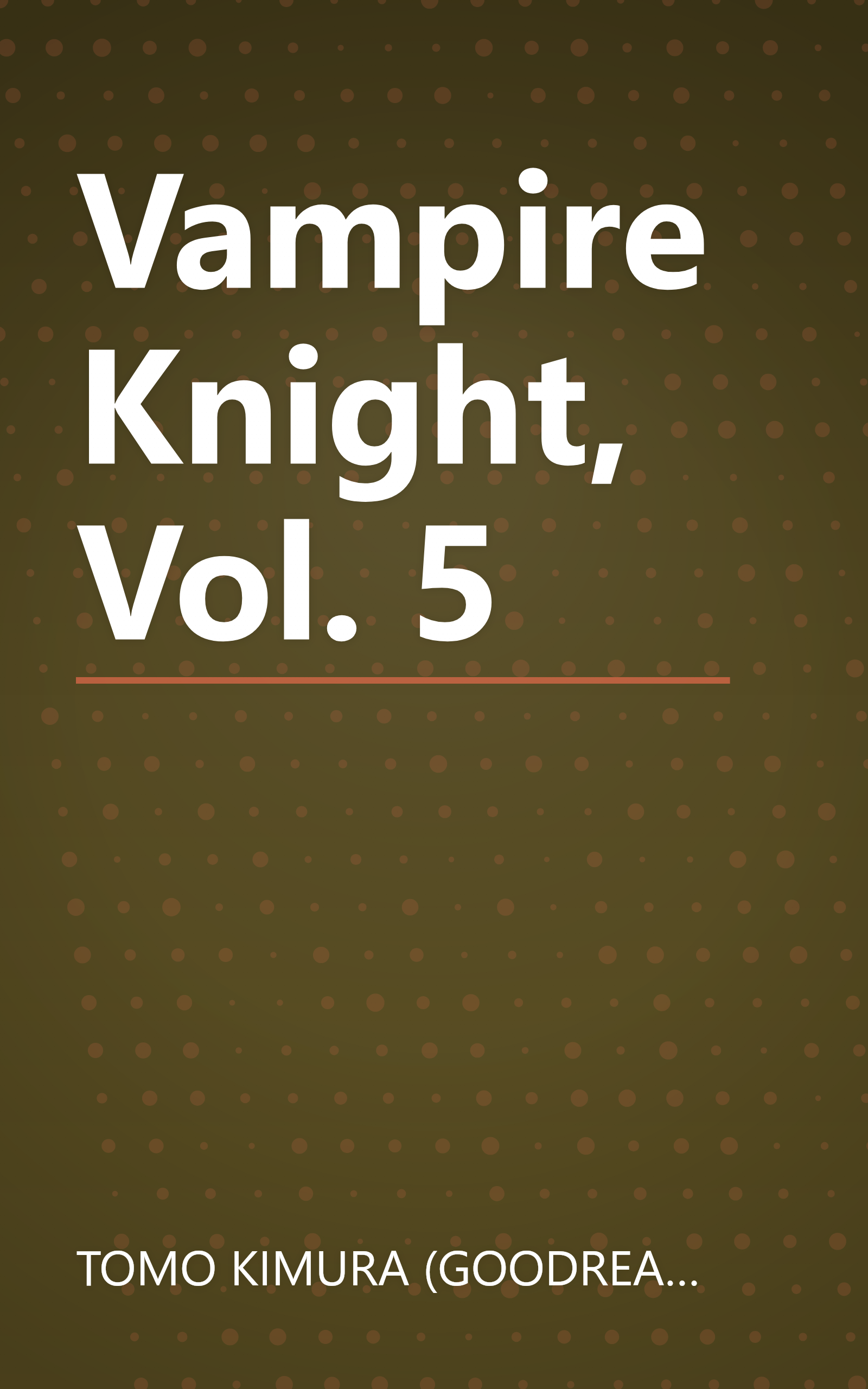 Vampire Knight, Vol. 5 book cover