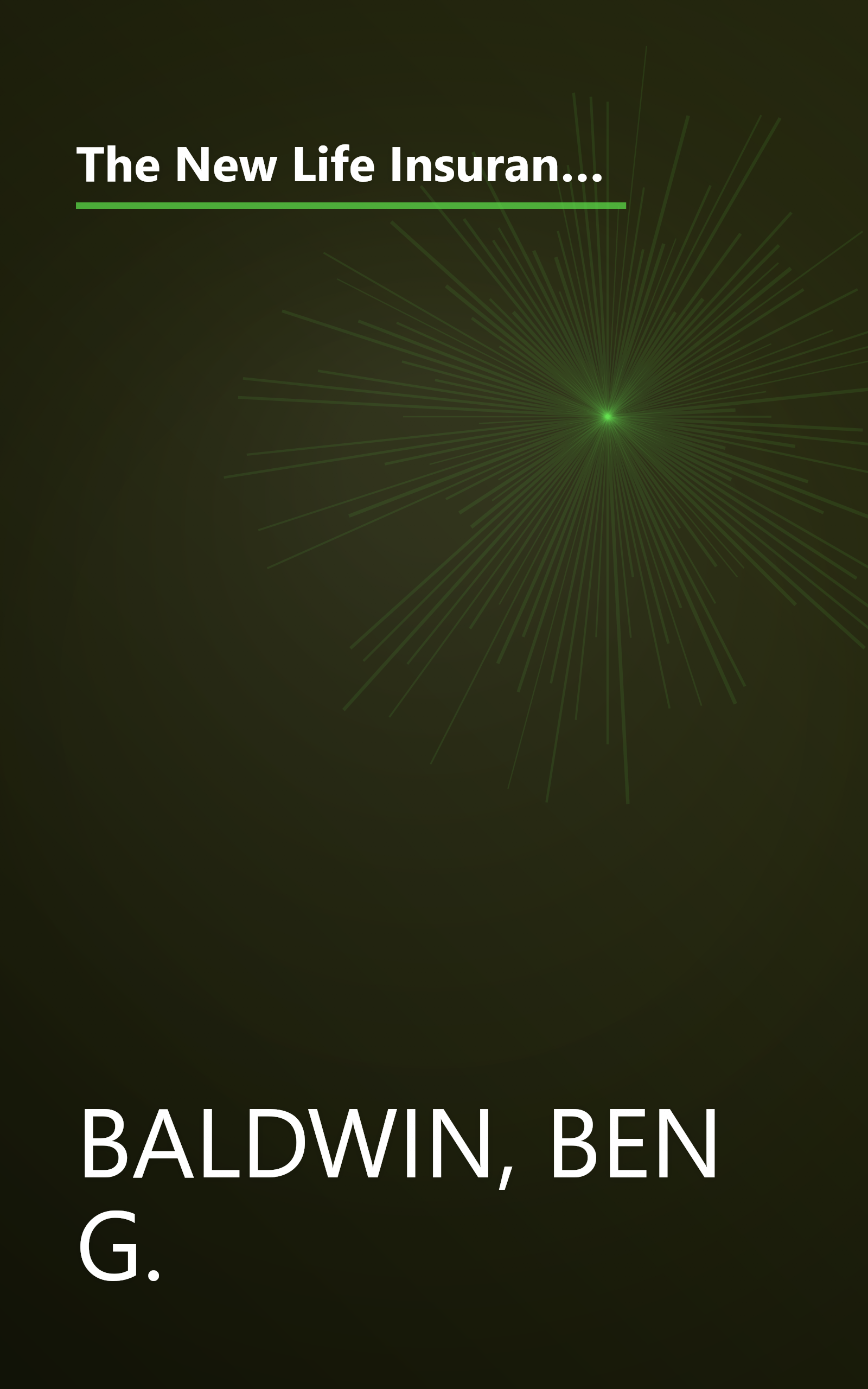 The New Life Insurance Investment Advisor: Achieving Financial Security for You & Your Family Through Today's Insurance Products book cover