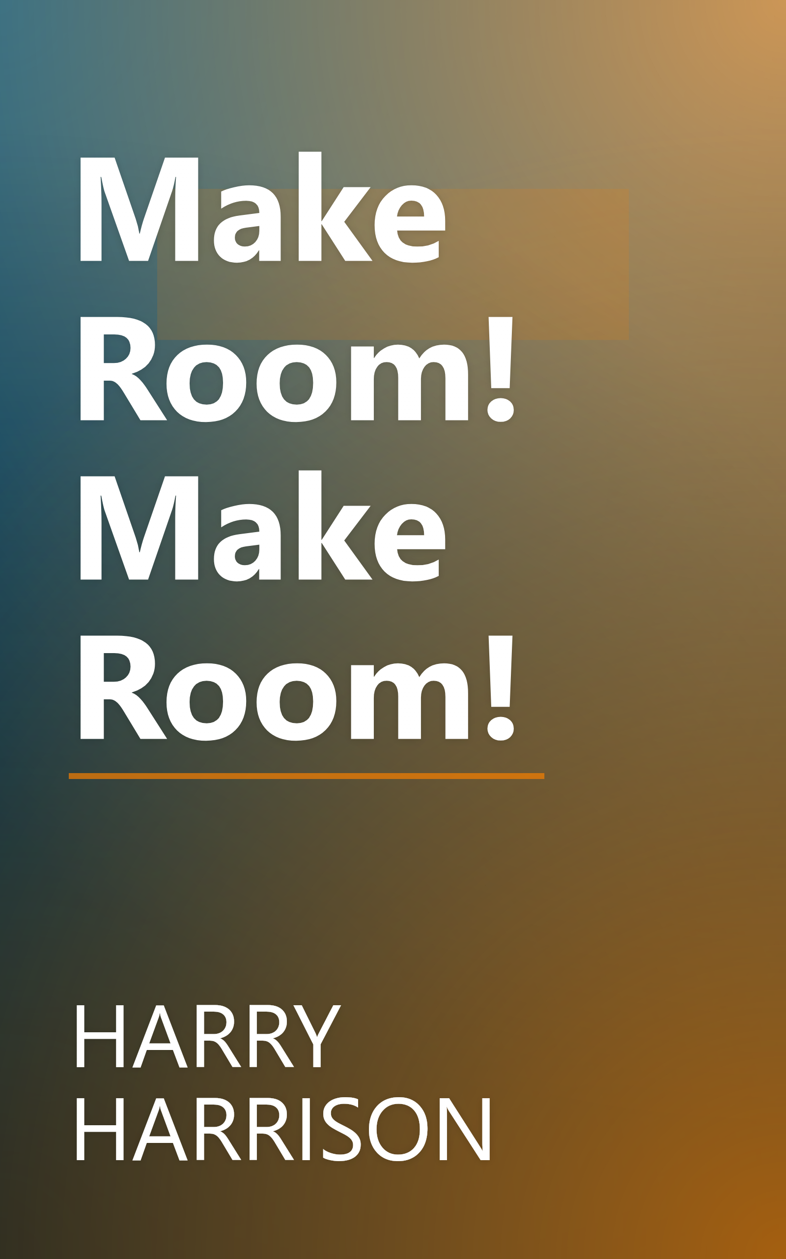 Make Room! Make Room! book cover