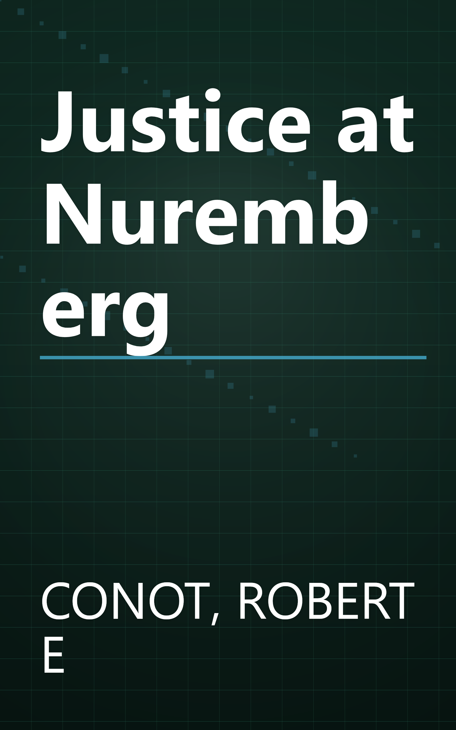 Justice at Nuremberg book cover