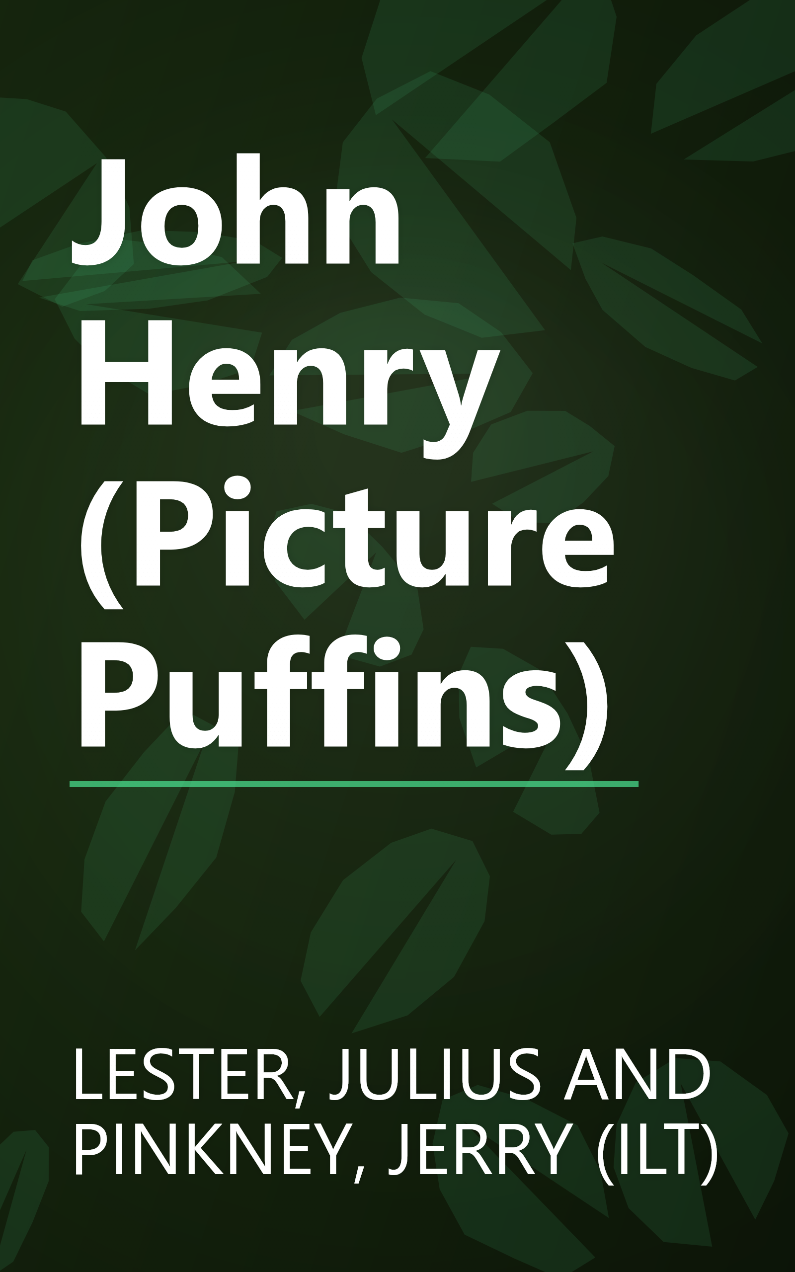 John Henry (Picture Puffins) book cover