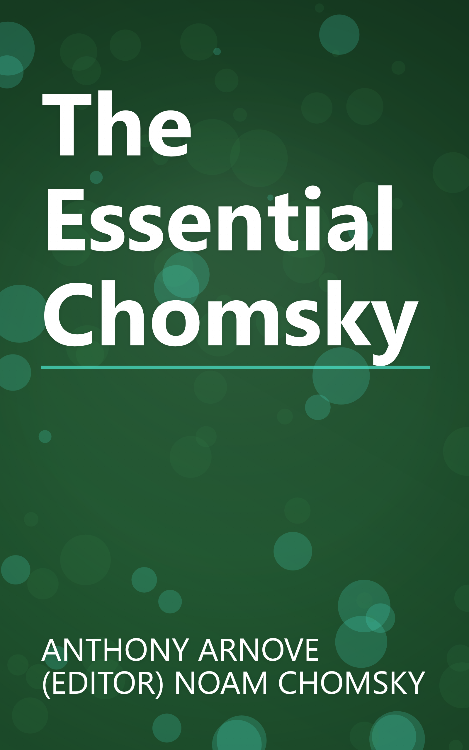 The Essential Chomsky book cover