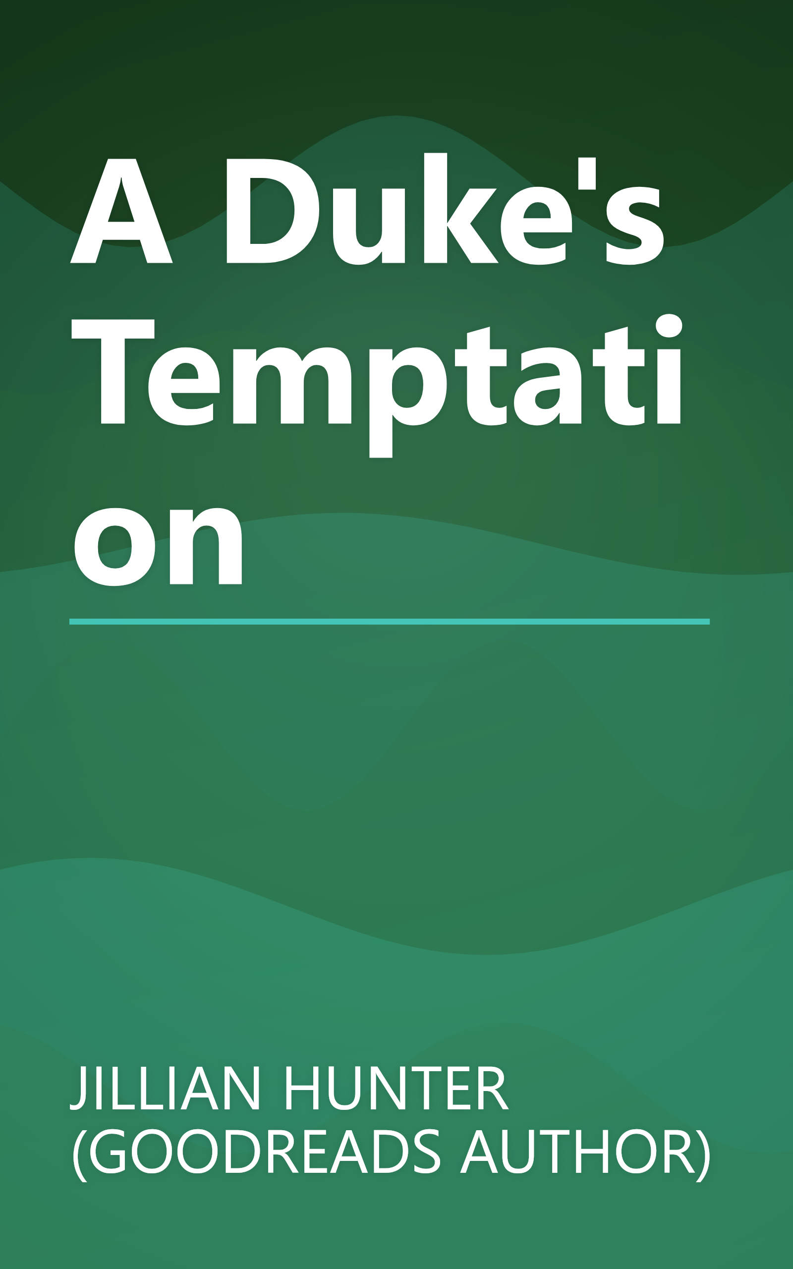 A Duke's Temptation book cover