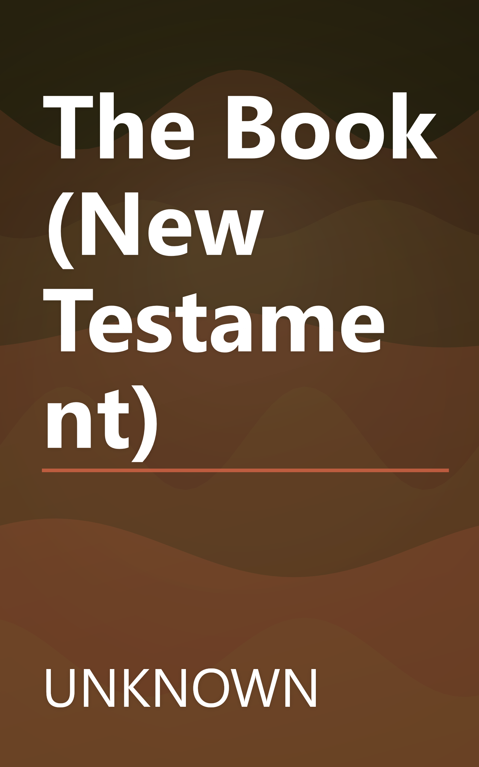 The Book (New Testament) book cover