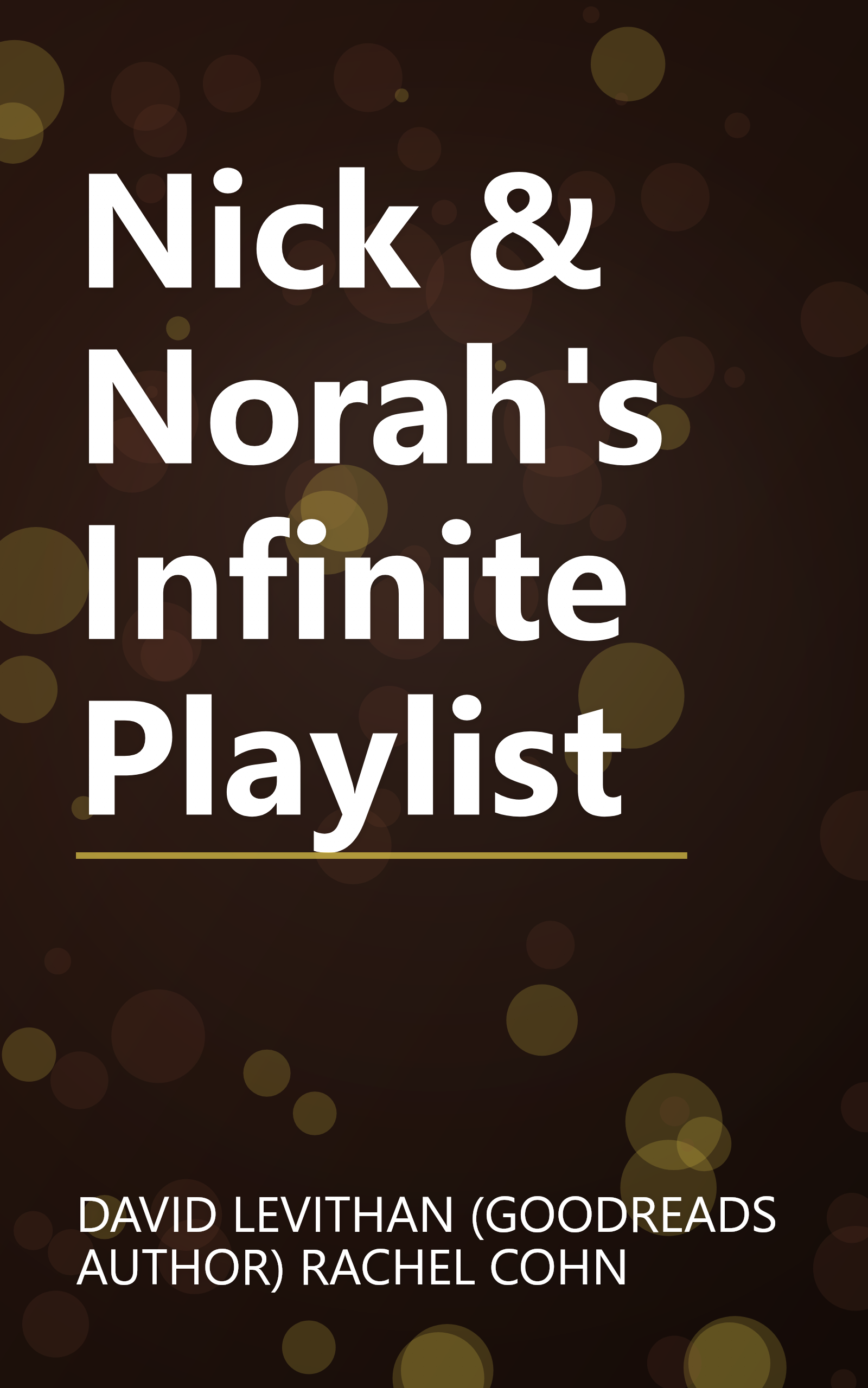 Nick & Norah's Infinite Playlist book cover