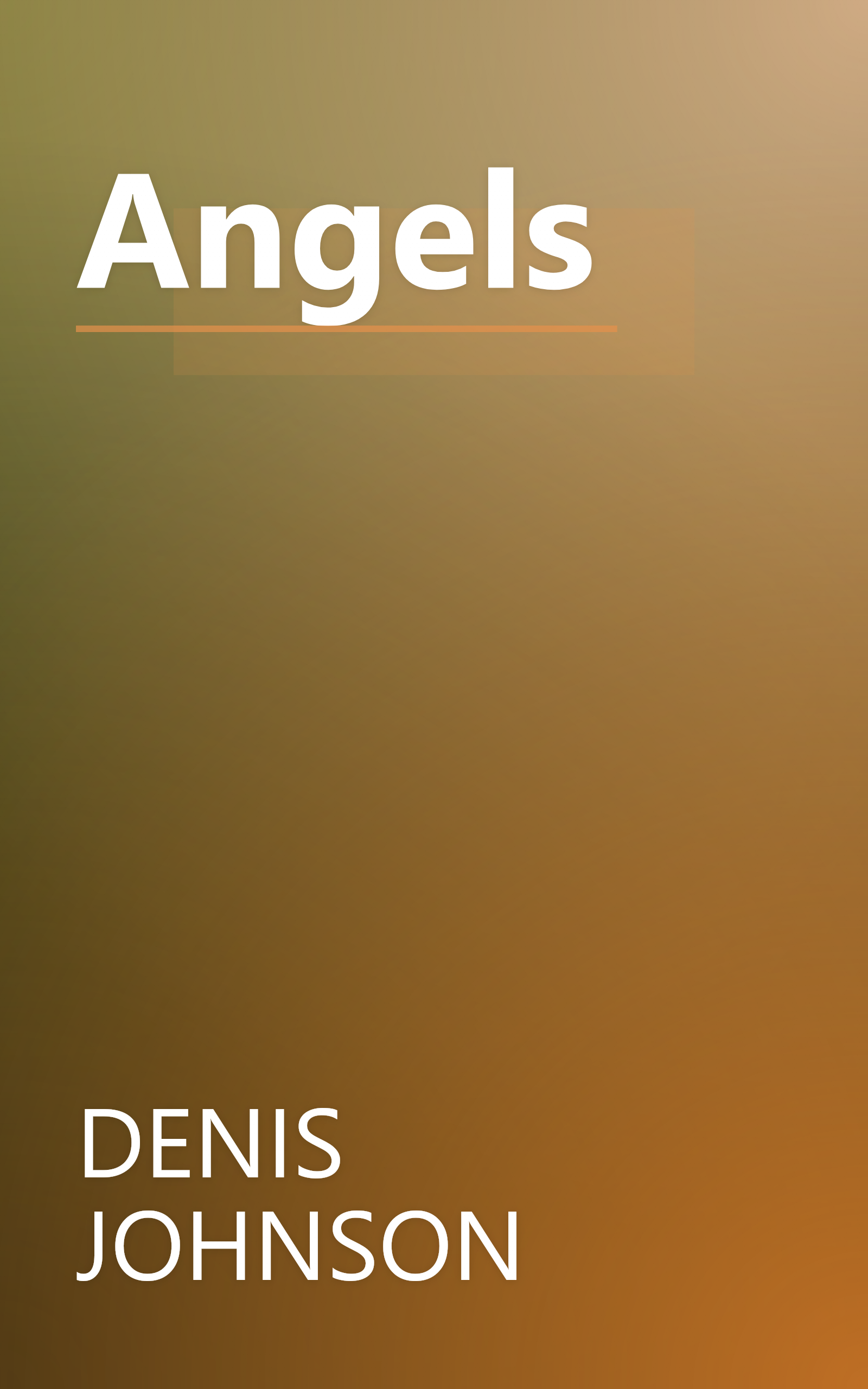 Angels book cover
