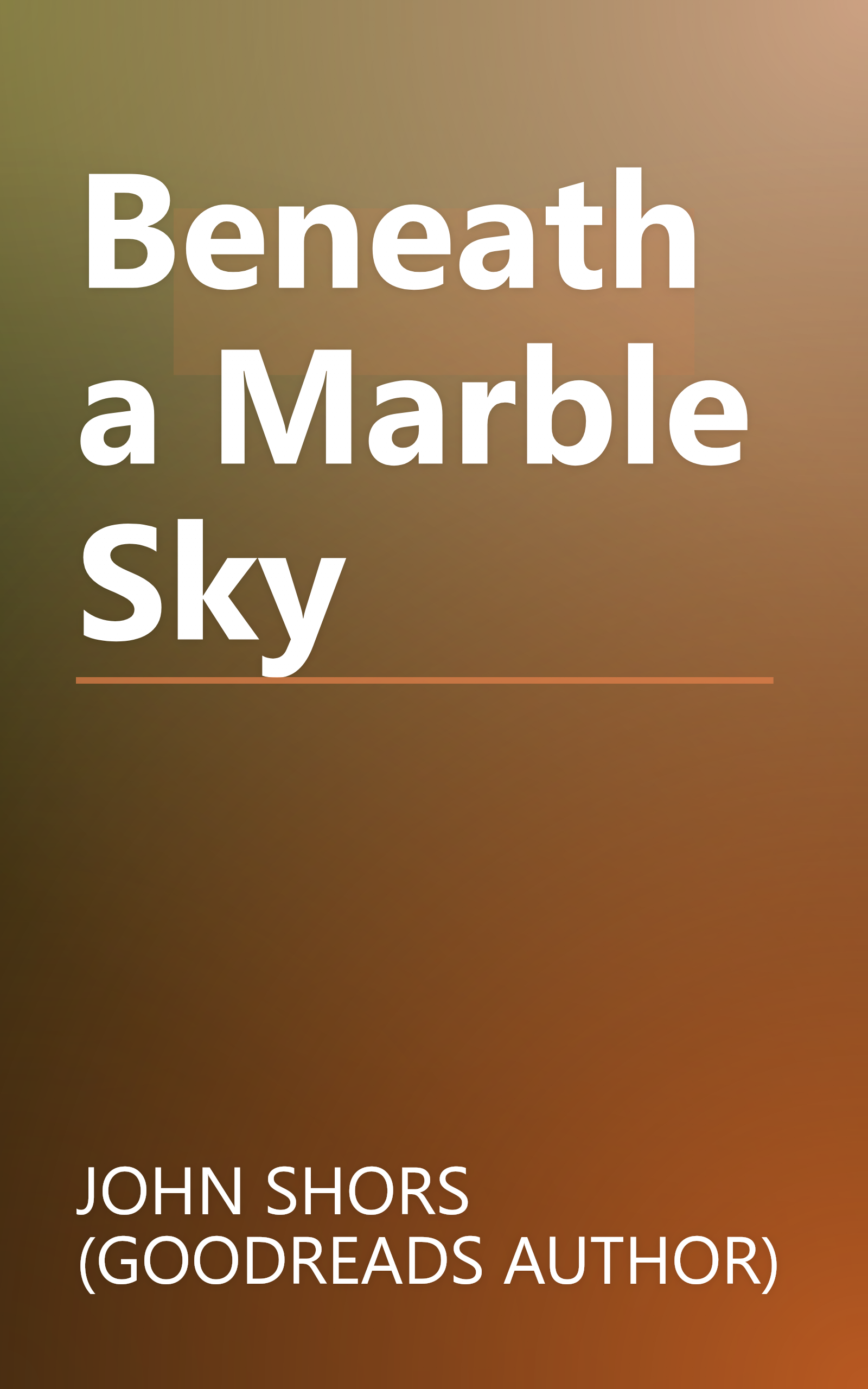 Beneath a Marble Sky book cover