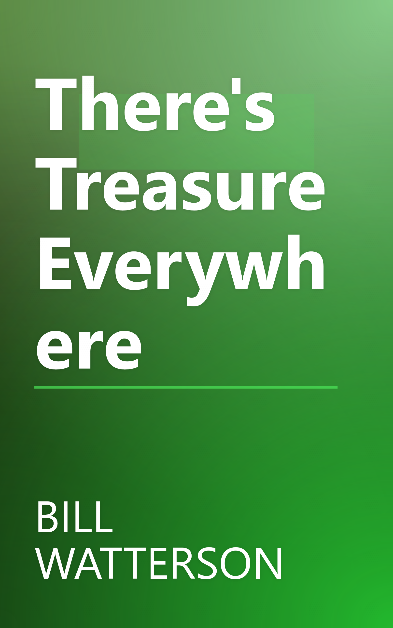 There's Treasure Everywhere book cover