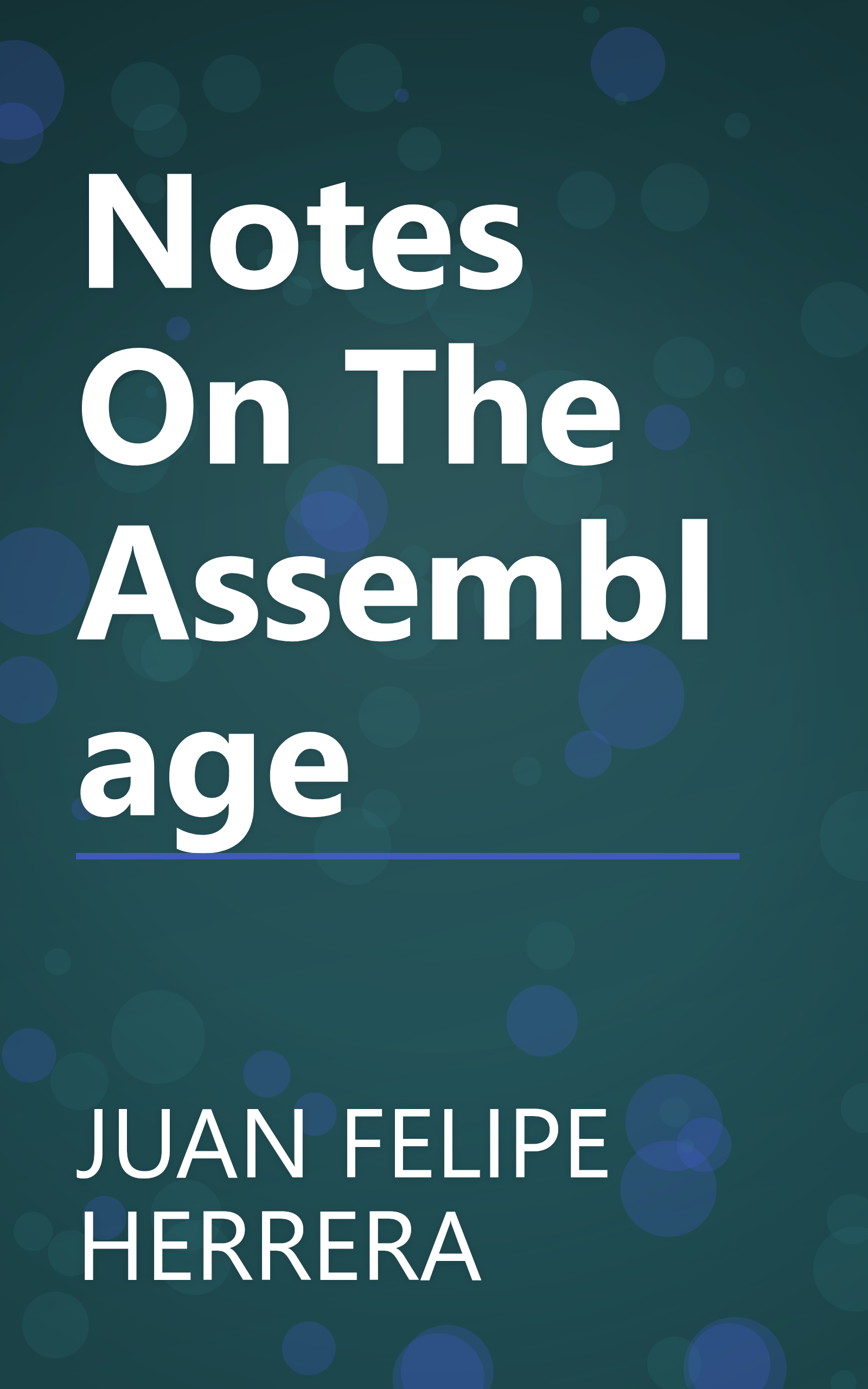 Notes On The Assemblage book cover