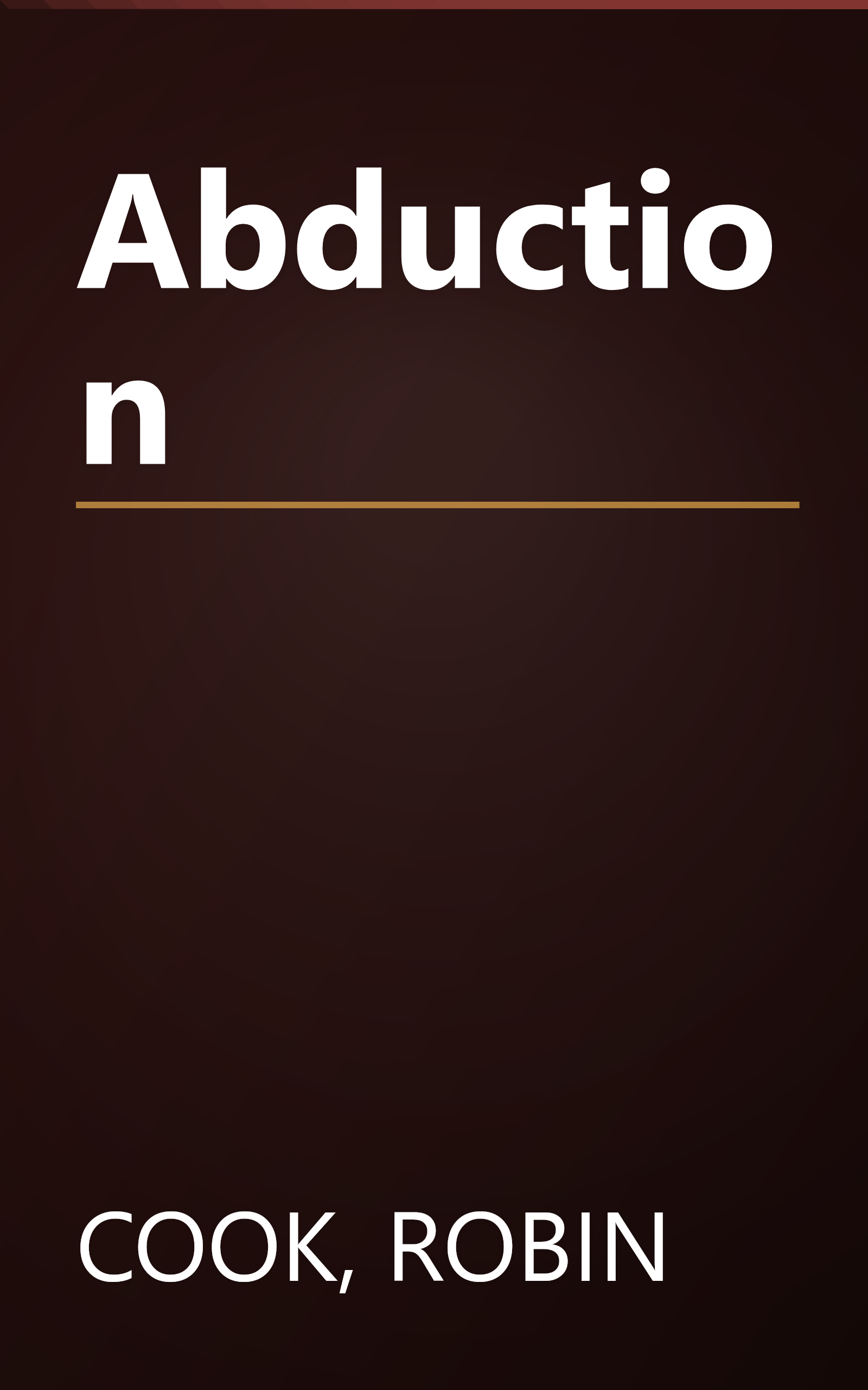 Abduction book cover