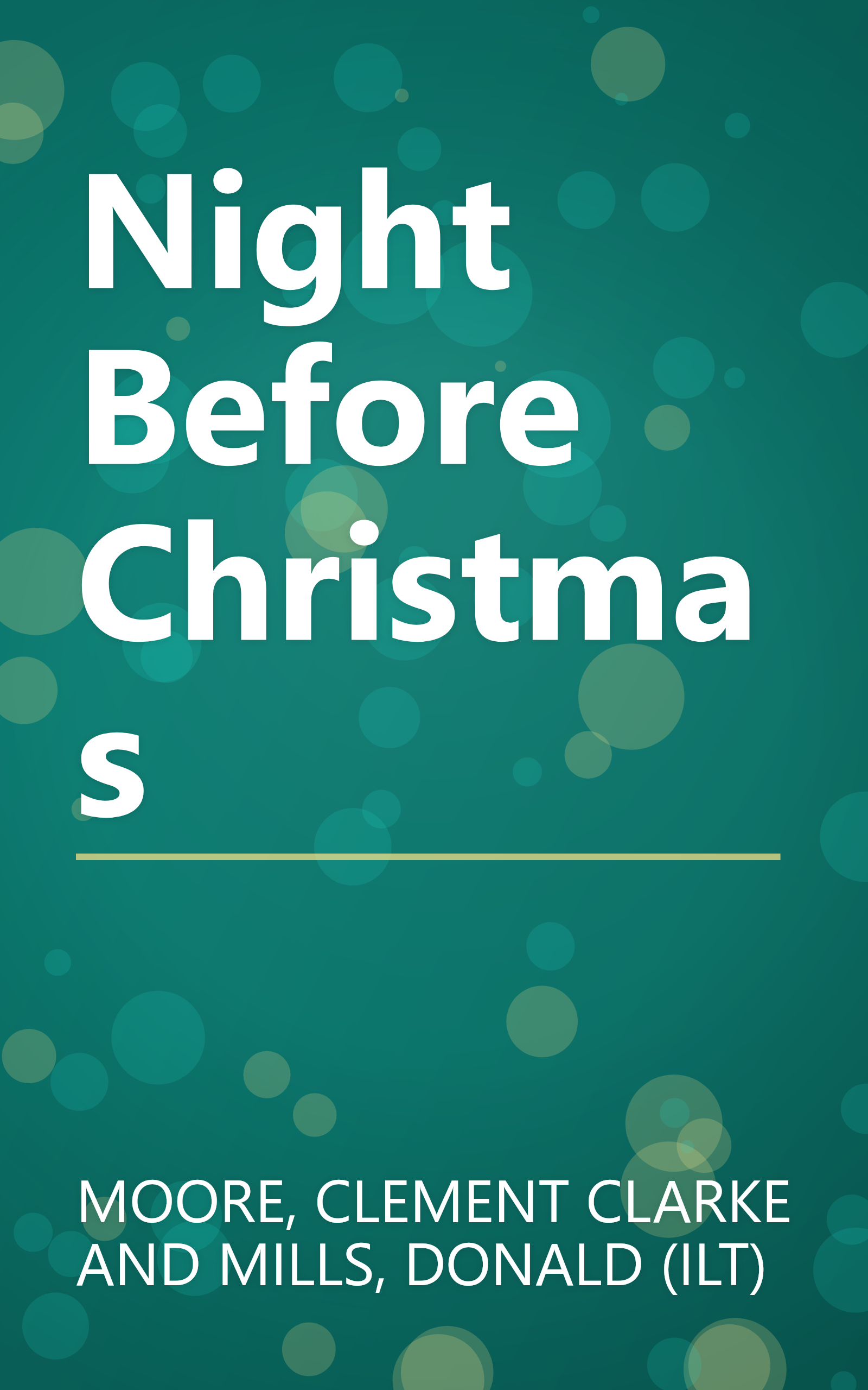Night Before Christmas book cover