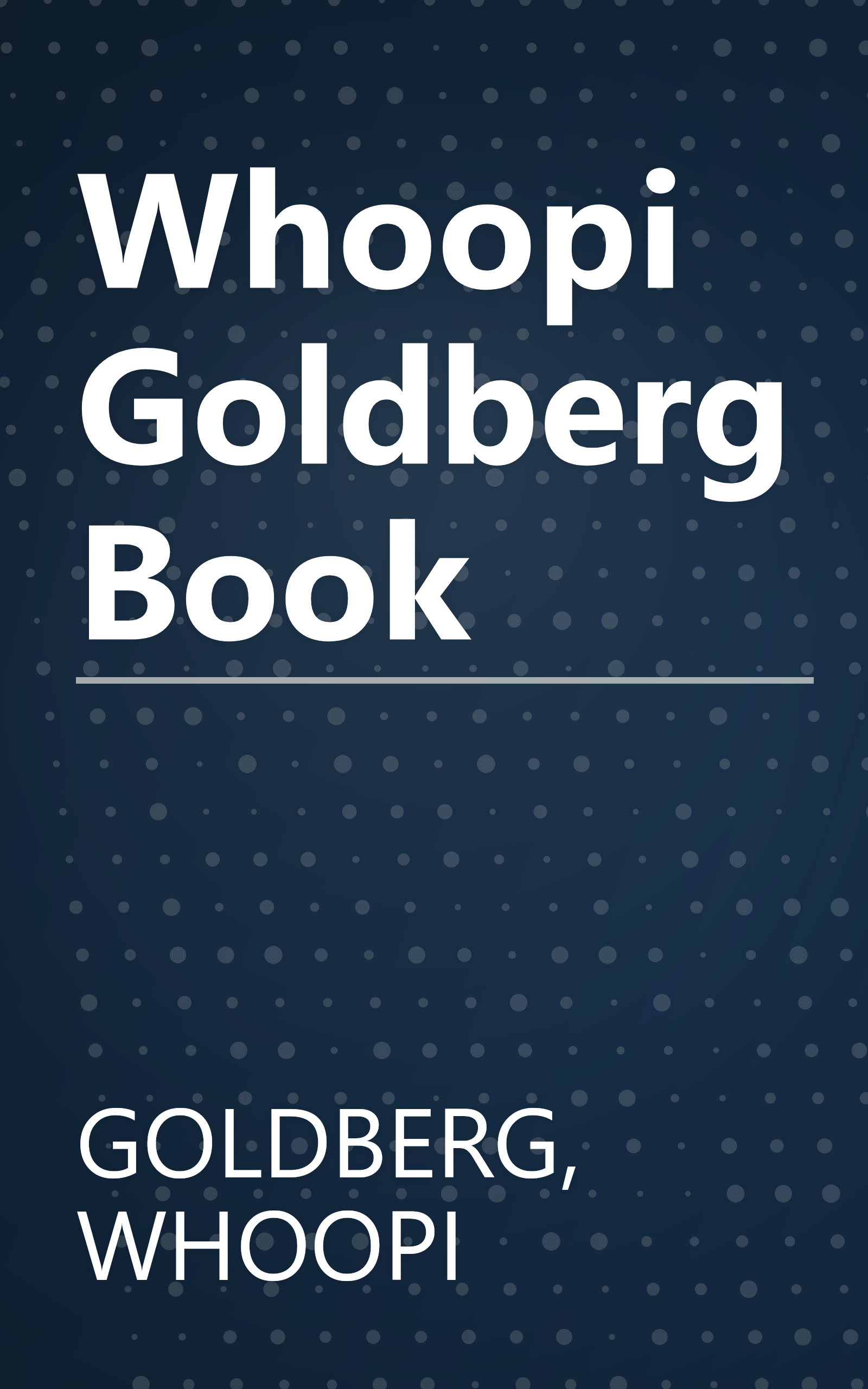 Whoopi Goldberg Book book cover