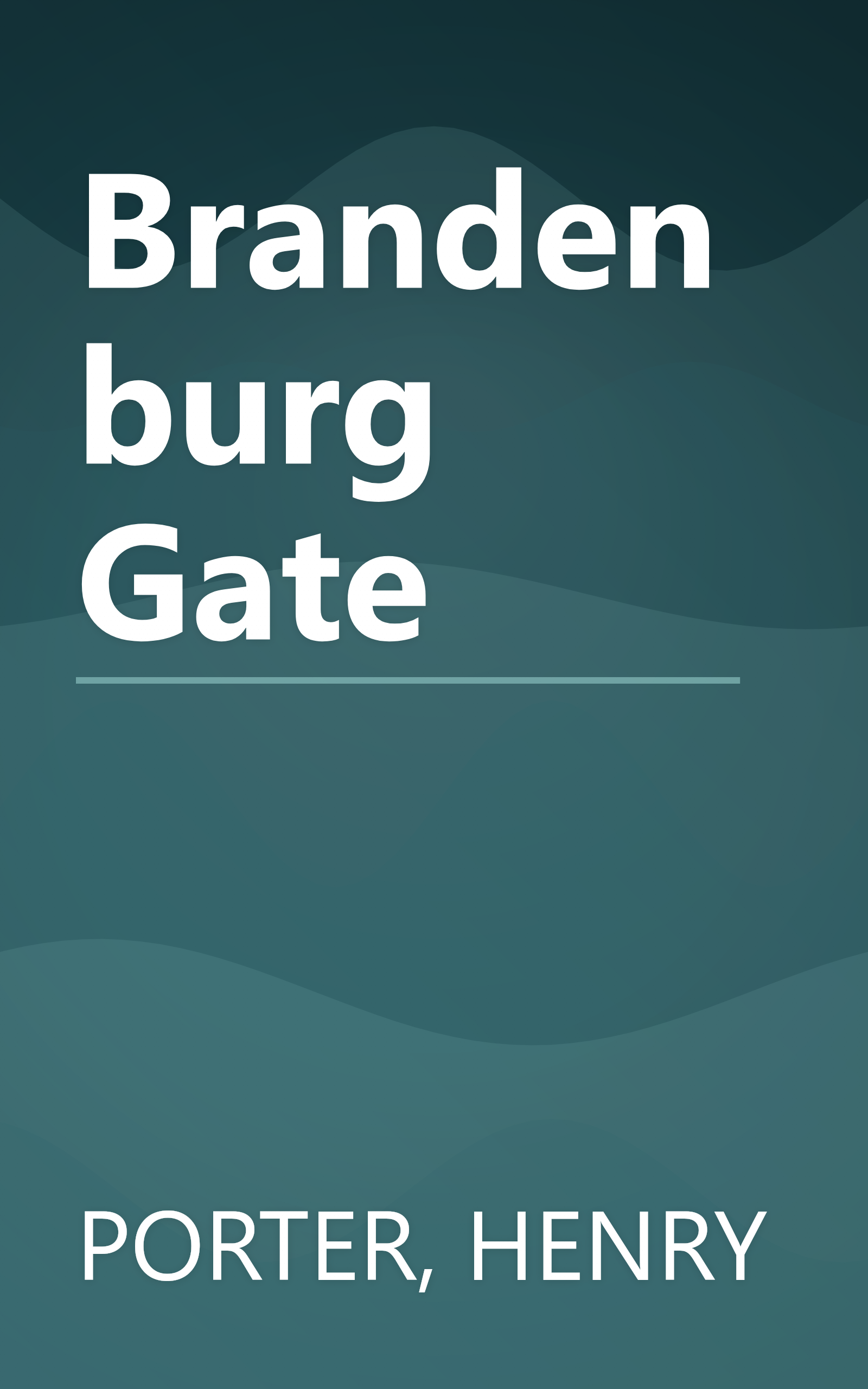 Brandenburg Gate book cover